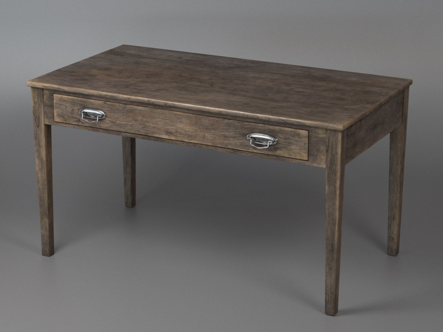 3d Old Table Model