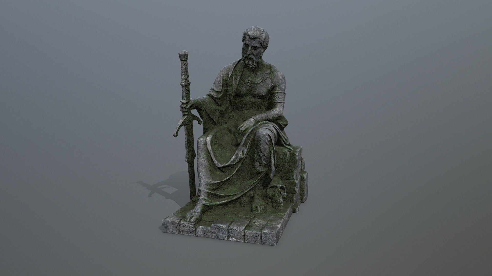 3D Statue Model - TurboSquid 2153472