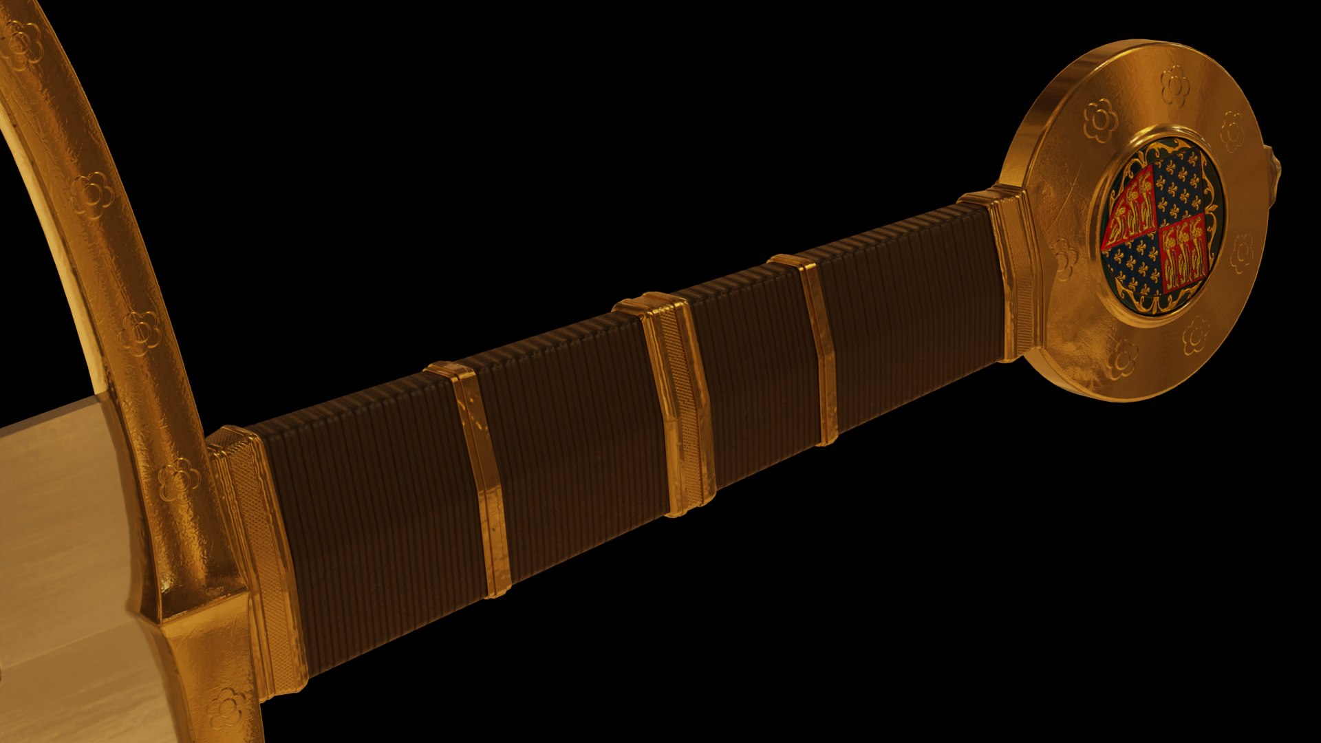 Royal Medieval Sword Of Edward III 3D - TurboSquid 1982890