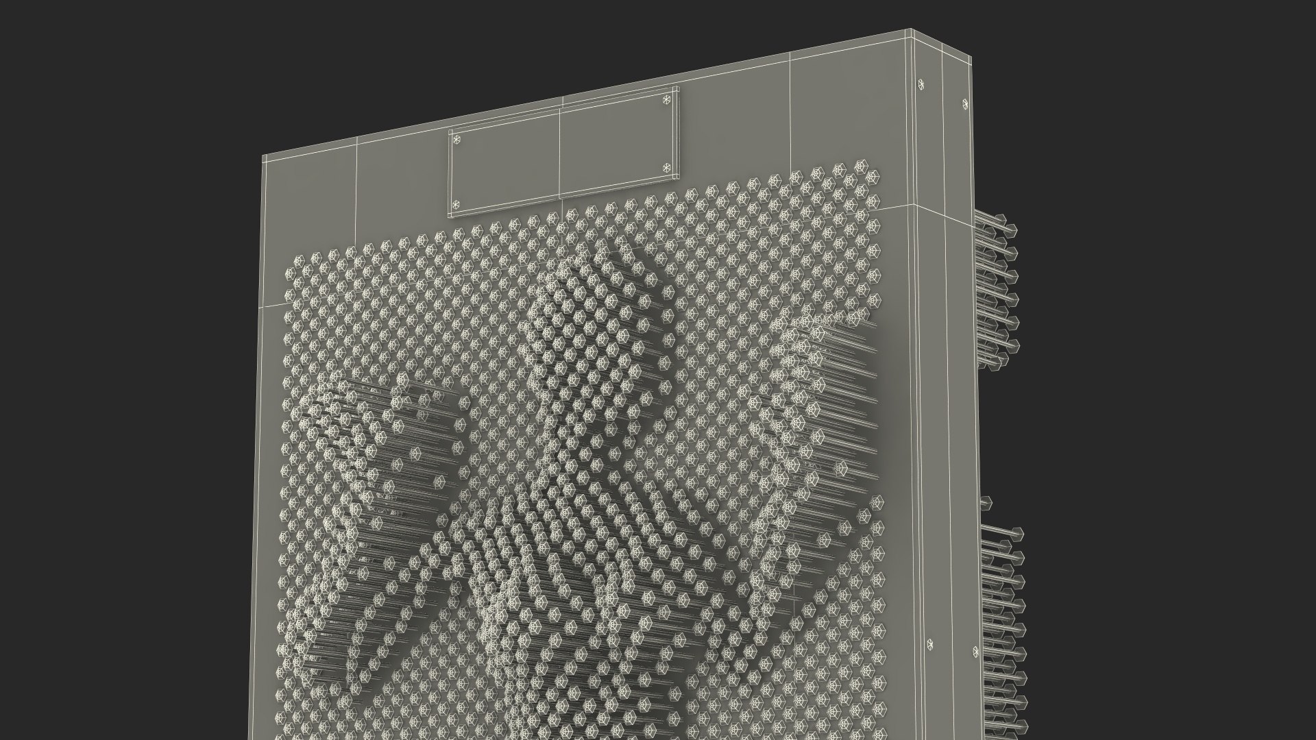 3D Giant Pin Art Woman model - TurboSquid 2154568