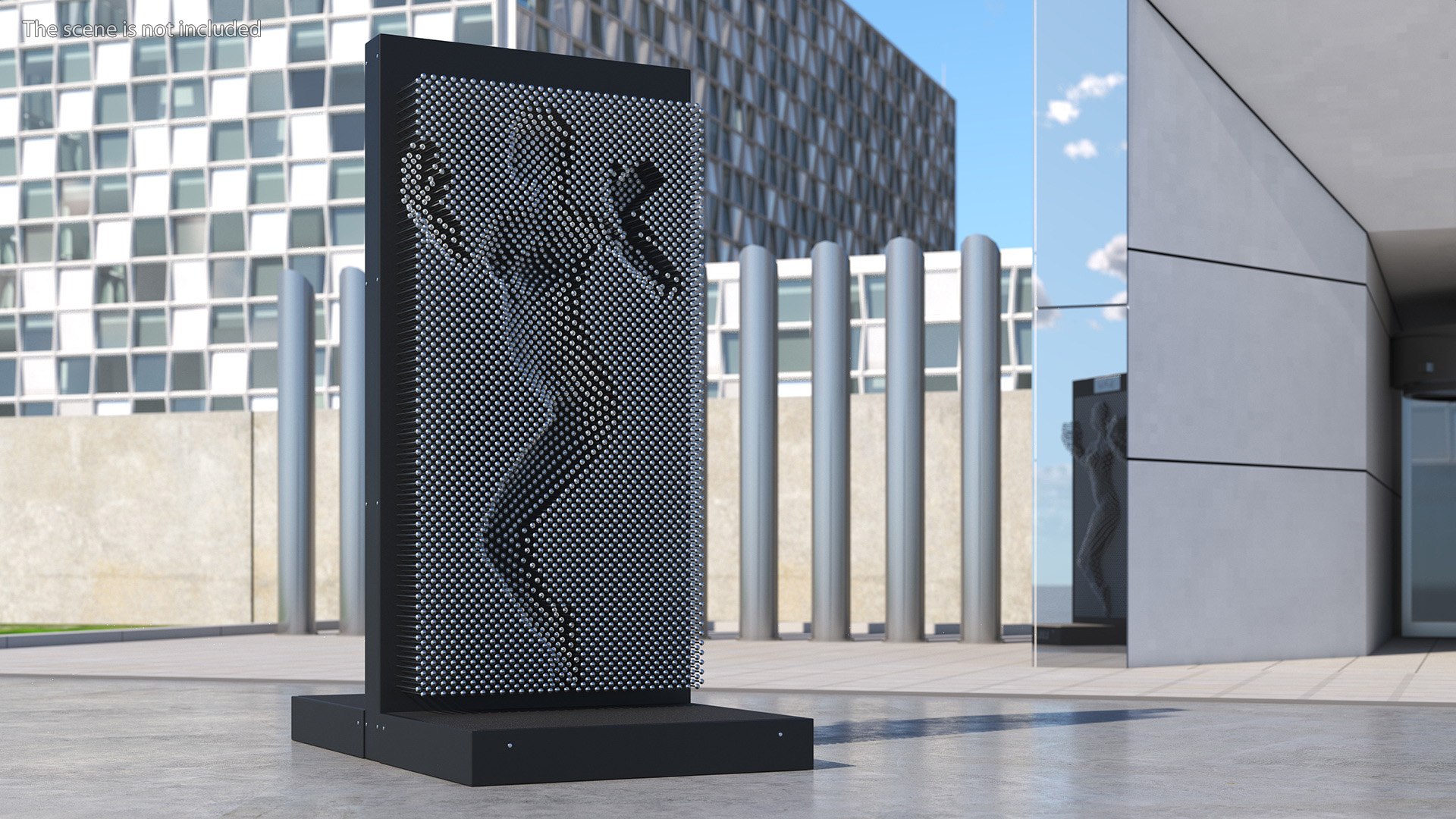 3D Giant Pin Art Woman Model - TurboSquid 2154568