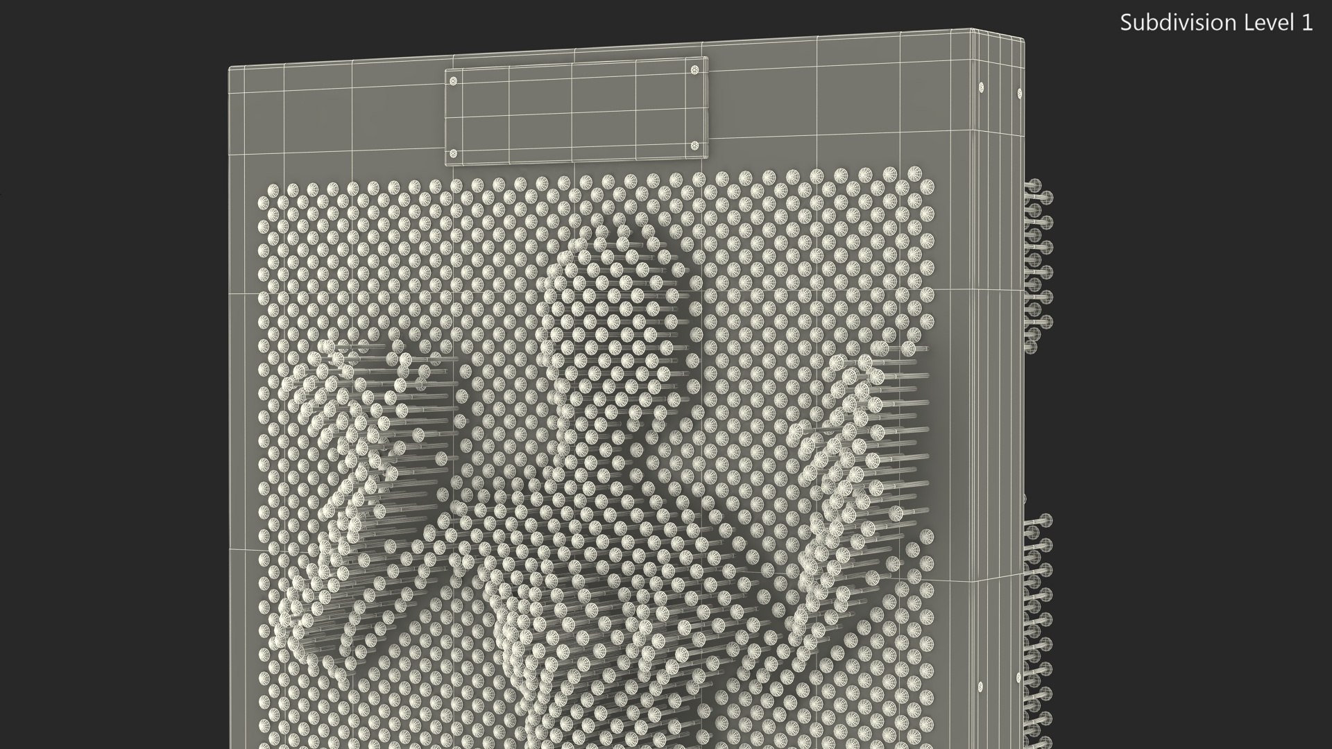 3D Giant Pin Art Woman Model - TurboSquid 2154568