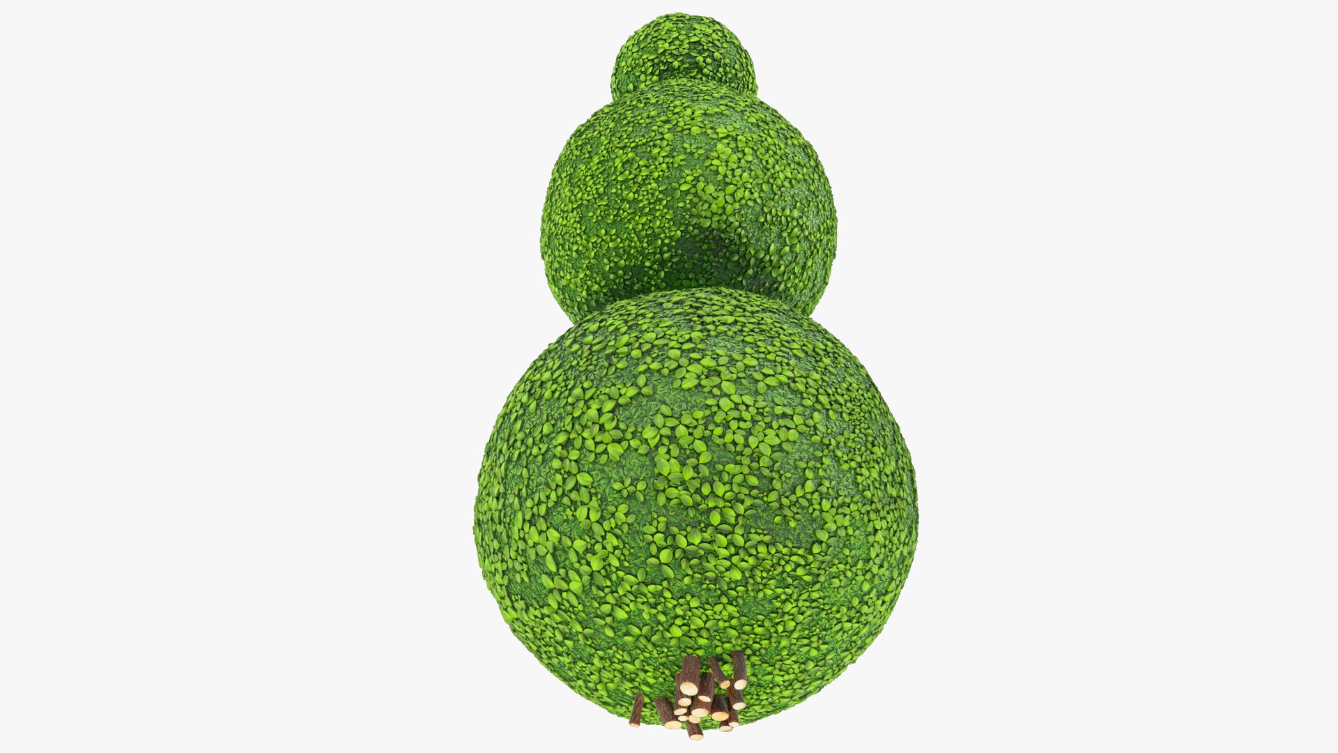 3D Sphere Bush V5 - TurboSquid 2096517