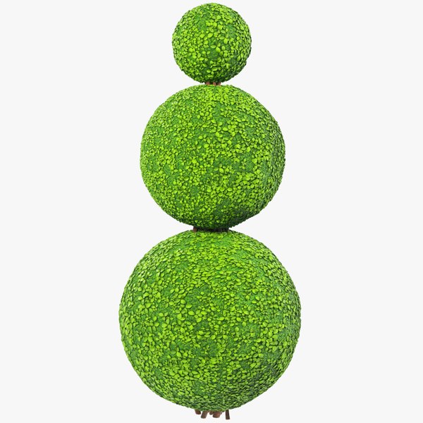 modelo 3d Sphere Bush V5 - TurboSquid 2096517