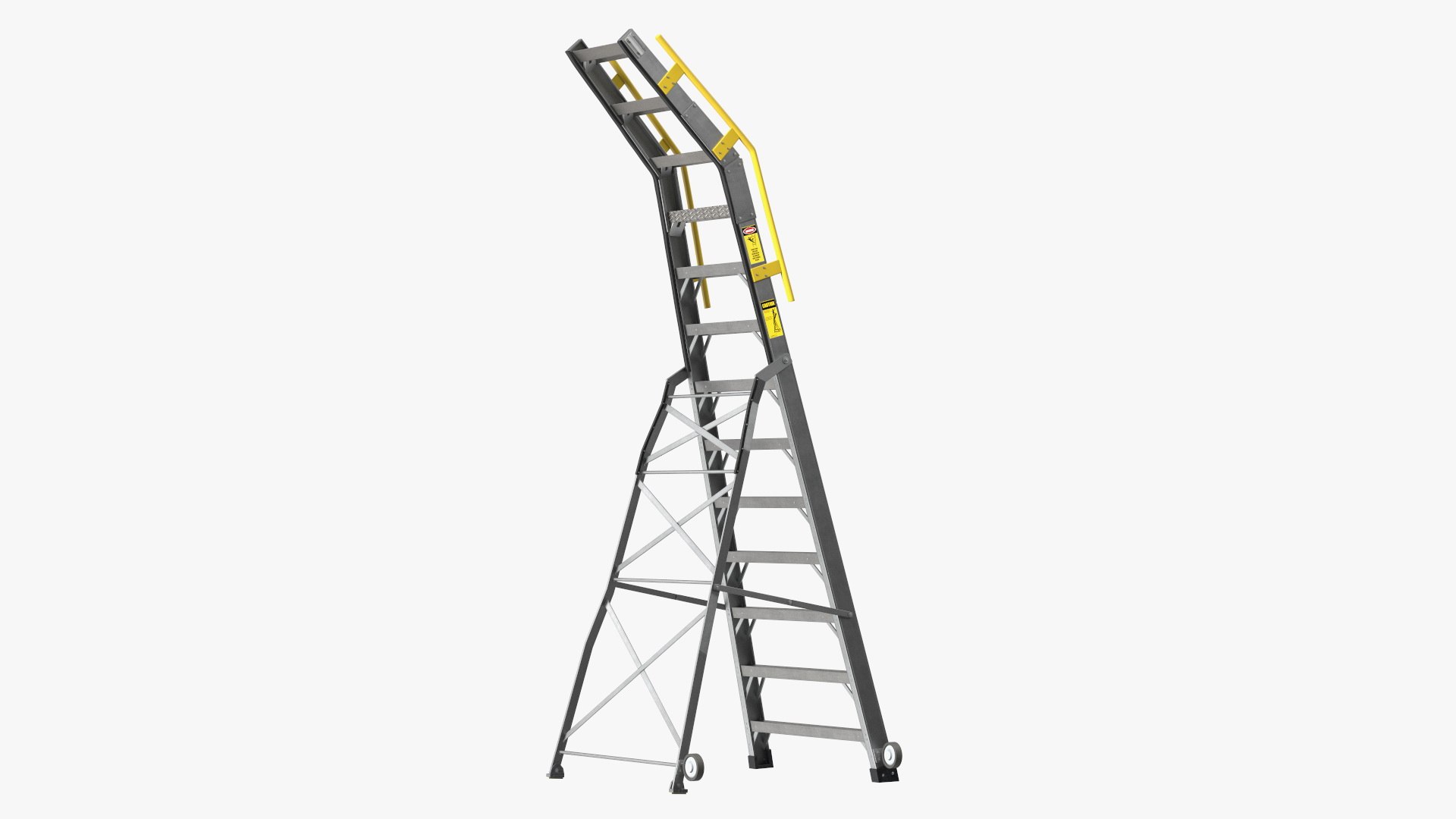 3D Engineering Aircraft Ladder 14 Ft - TurboSquid 2132232