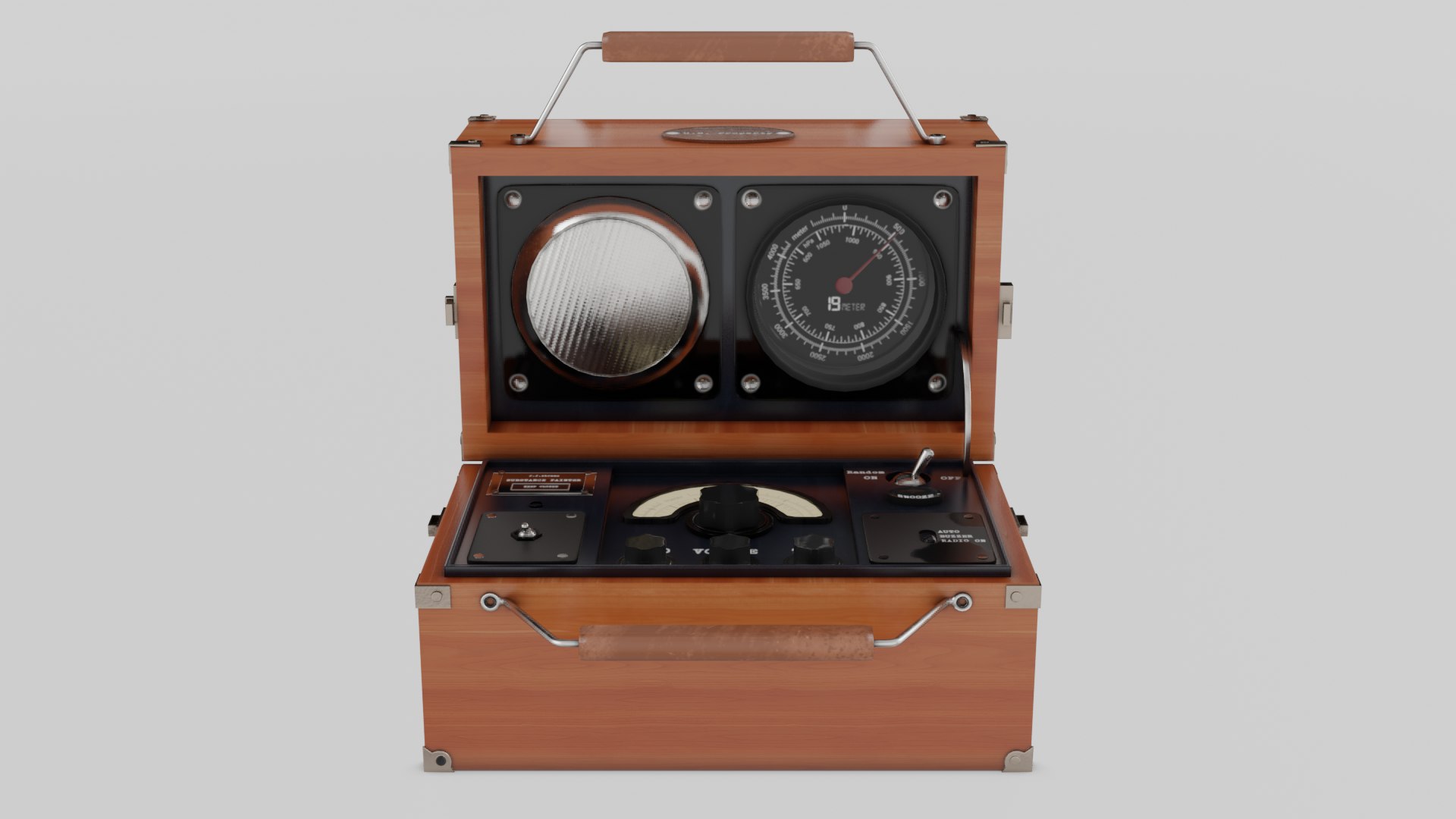 3D Radio Box - TurboSquid 1665061