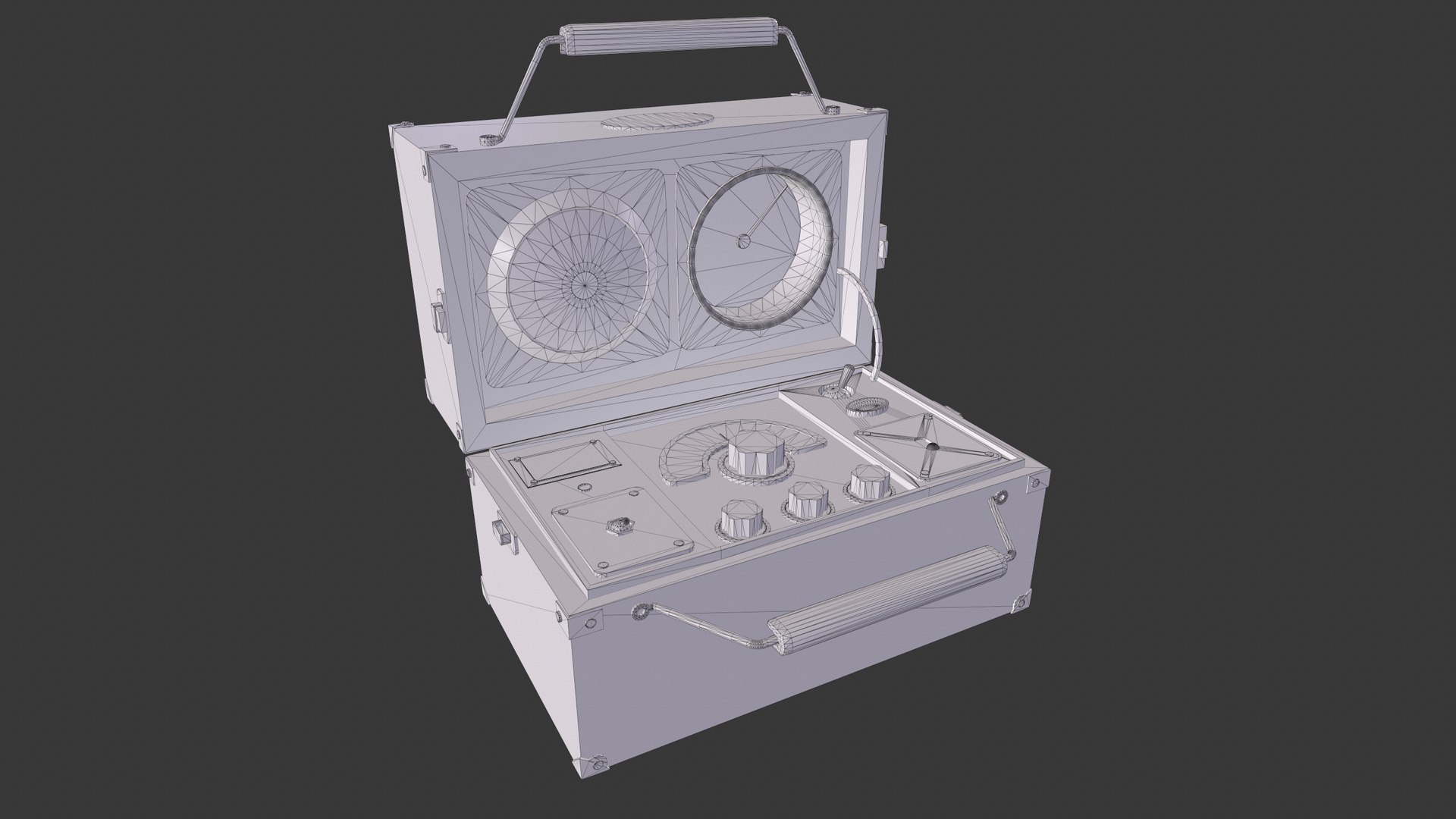 3D Radio Box - TurboSquid 1665061