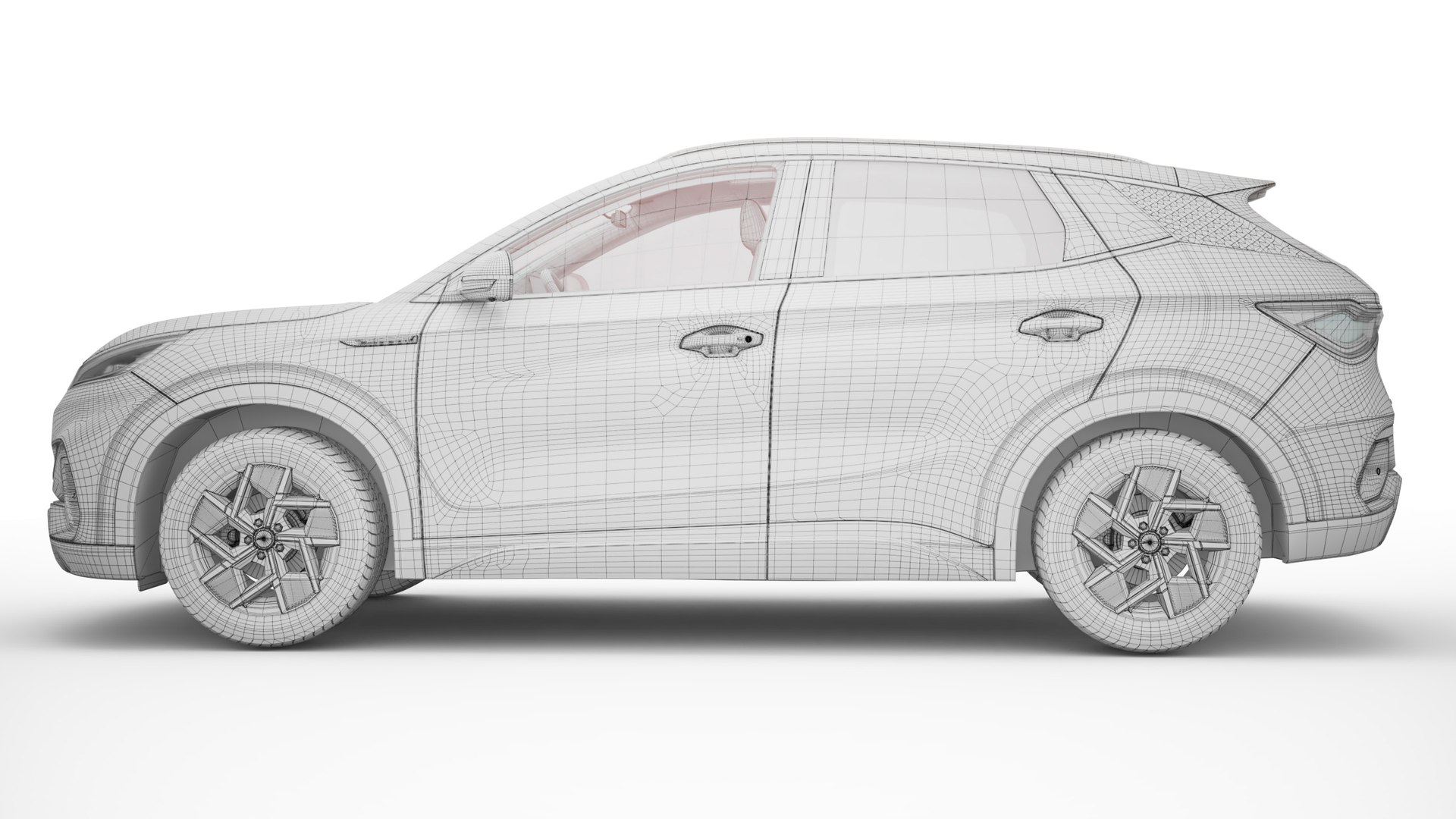 3D Model 2024 BYD Atto 3 With Interior - TurboSquid 2191422