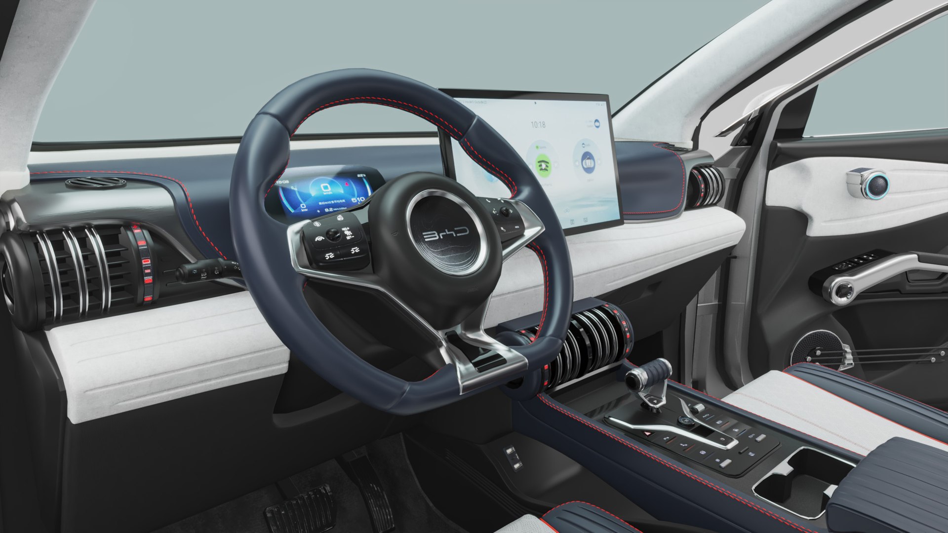 3D Model 2024 BYD Atto 3 With Interior - TurboSquid 2191422