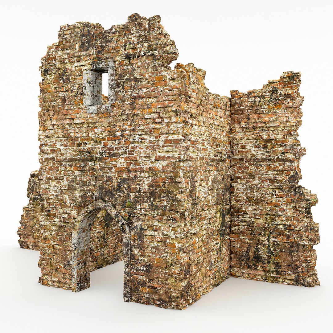 3ds Max Fort Ruins