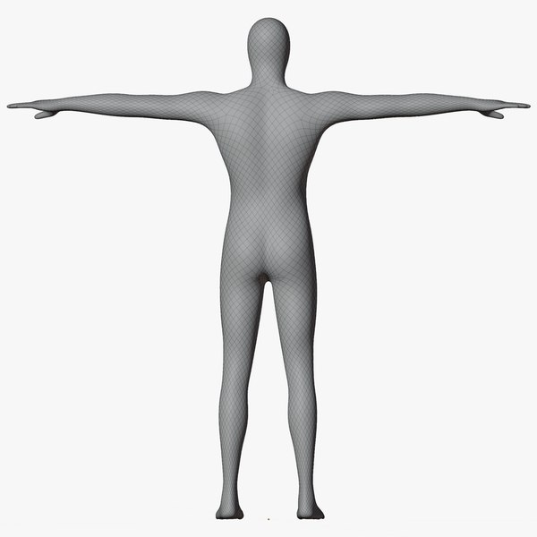 modelo 3d Maniquí masculino y femenino con pose en T - TurboSquid 2237636