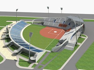 Baseball Stadium 3D Models for Download | TurboSquid