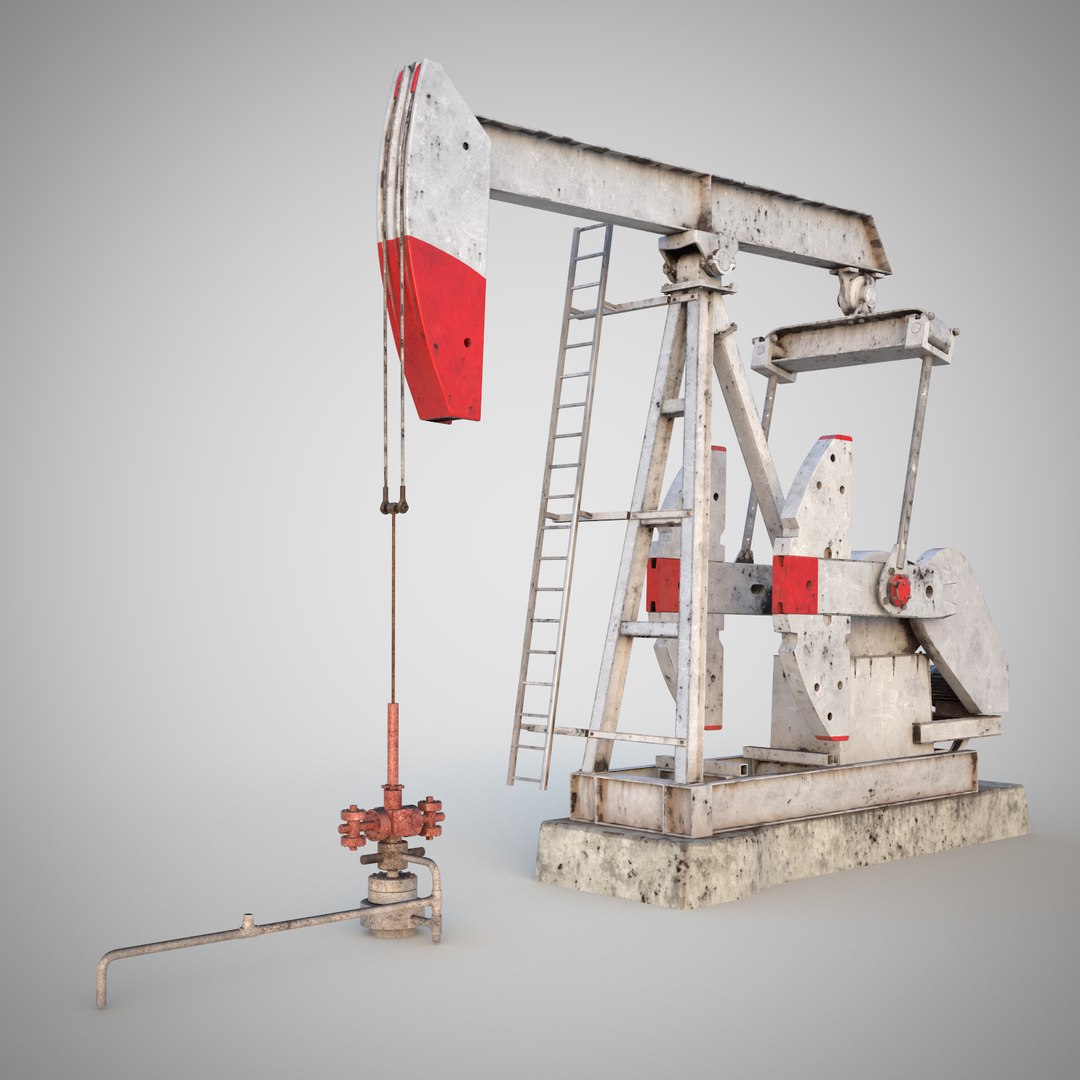 3ds Pump Jack Industrial