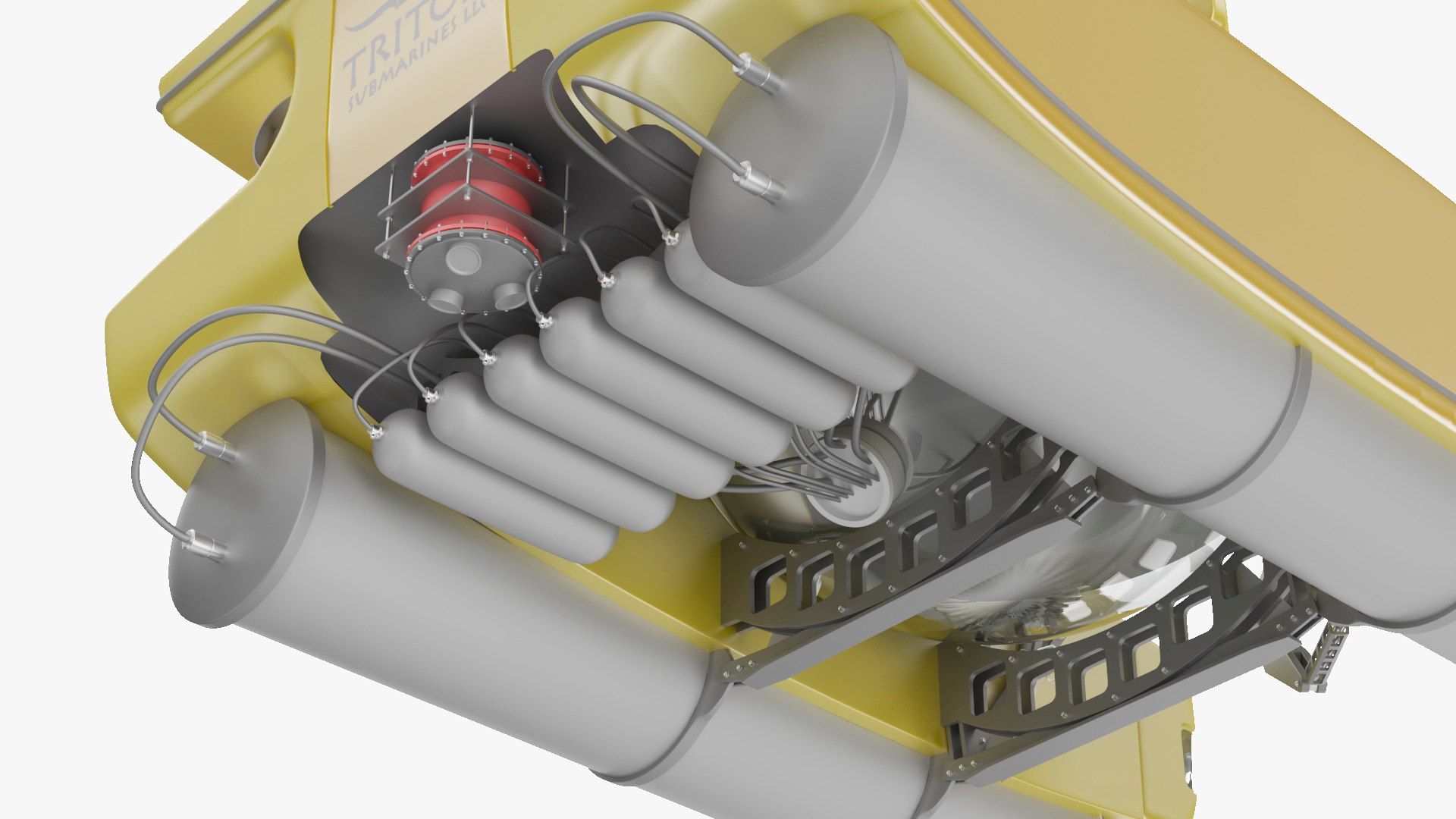 3D Triton Personal Submarine Model - TurboSquid 2185761