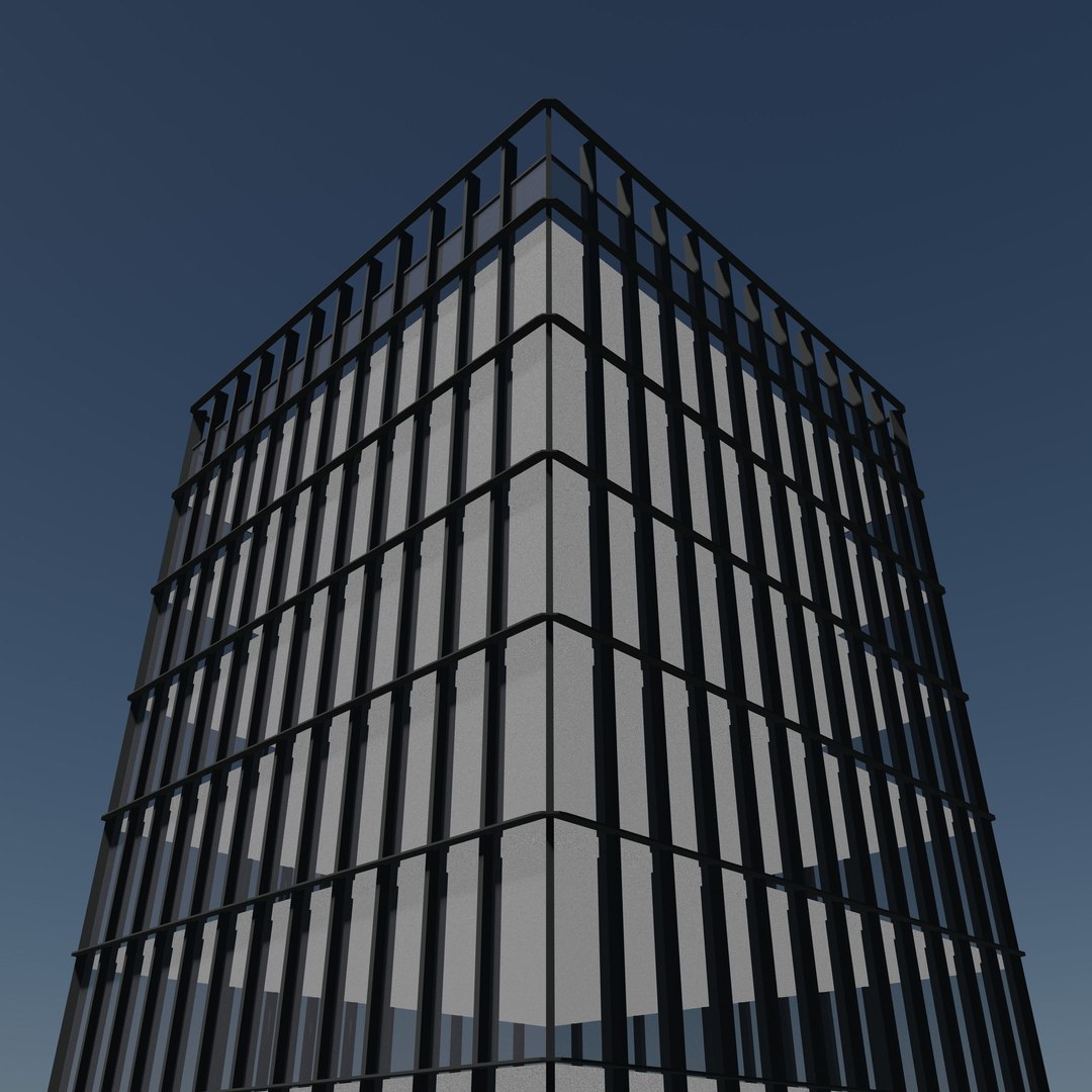 3D Building facade in concept 2403 model - TurboSquid 2172580