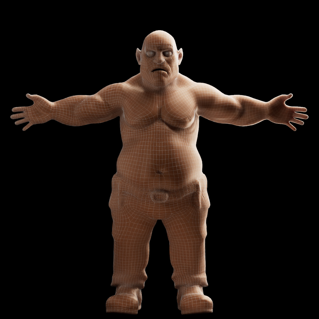 3D Model Game Ready Character Rigged - TurboSquid 2280118