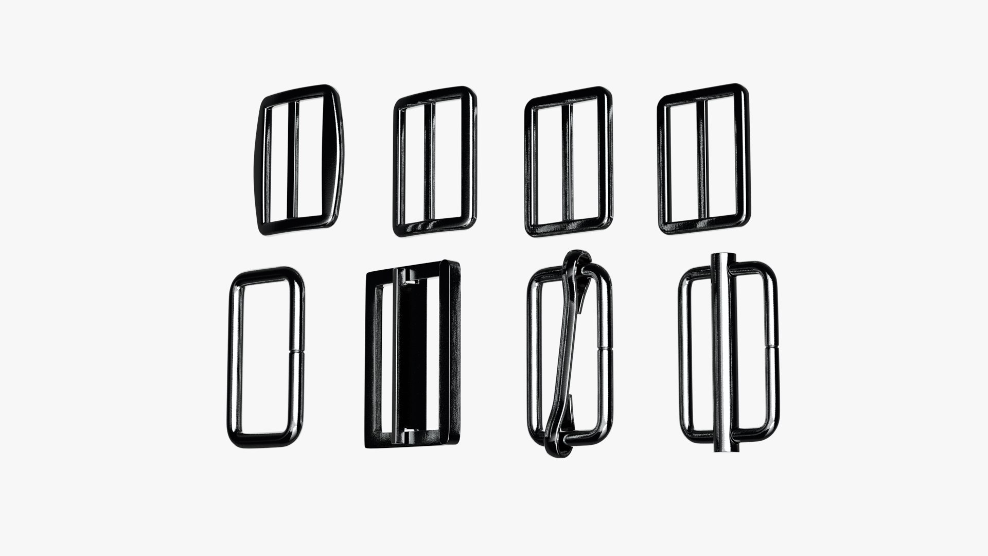 Strap Adjusters A 3D model - TurboSquid 1734238