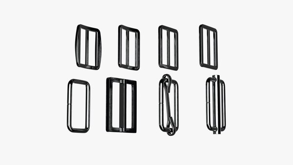 Strap Adjusters A 3D model - TurboSquid 1734238
