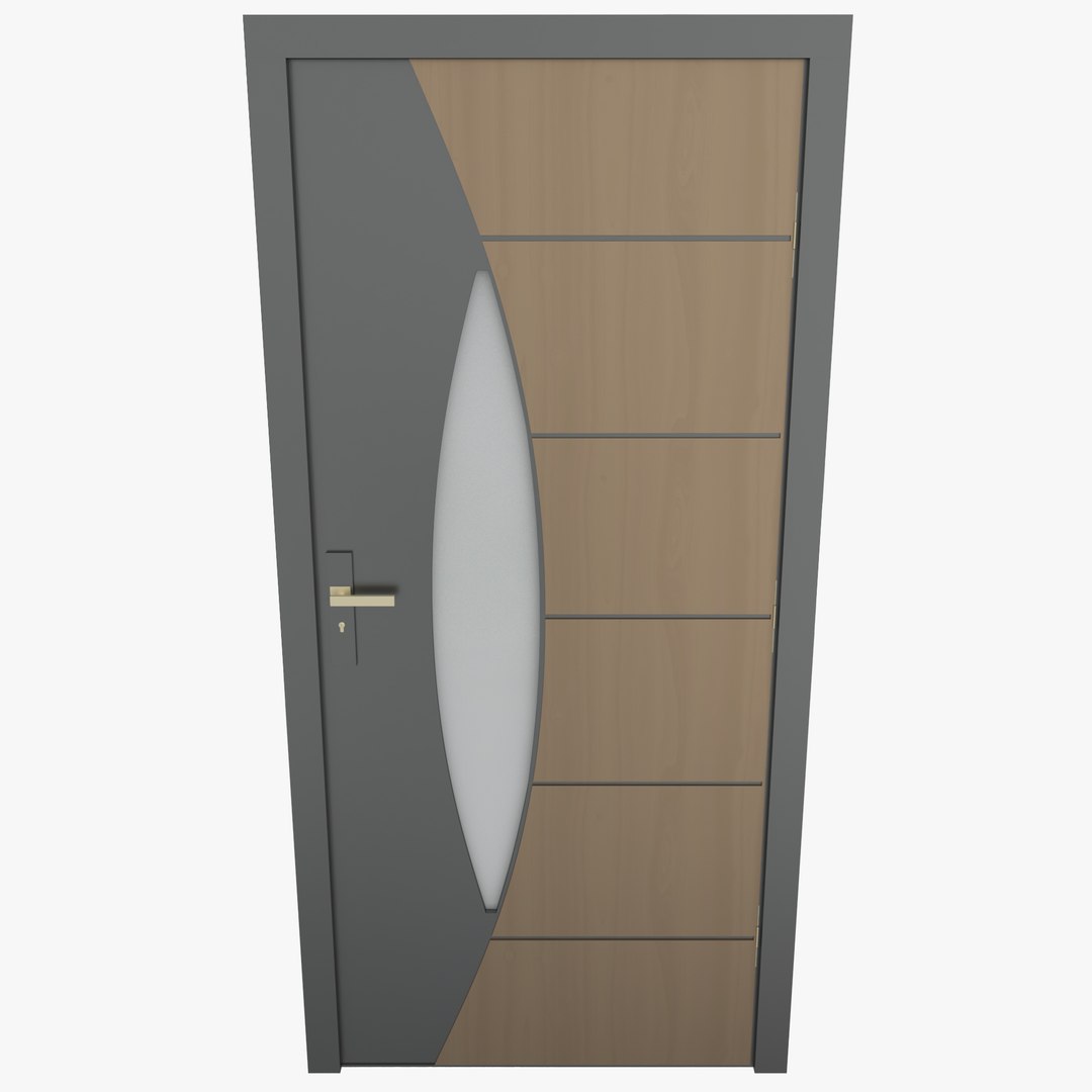 Modern Exterior Door 3D model - TurboSquid 2145689