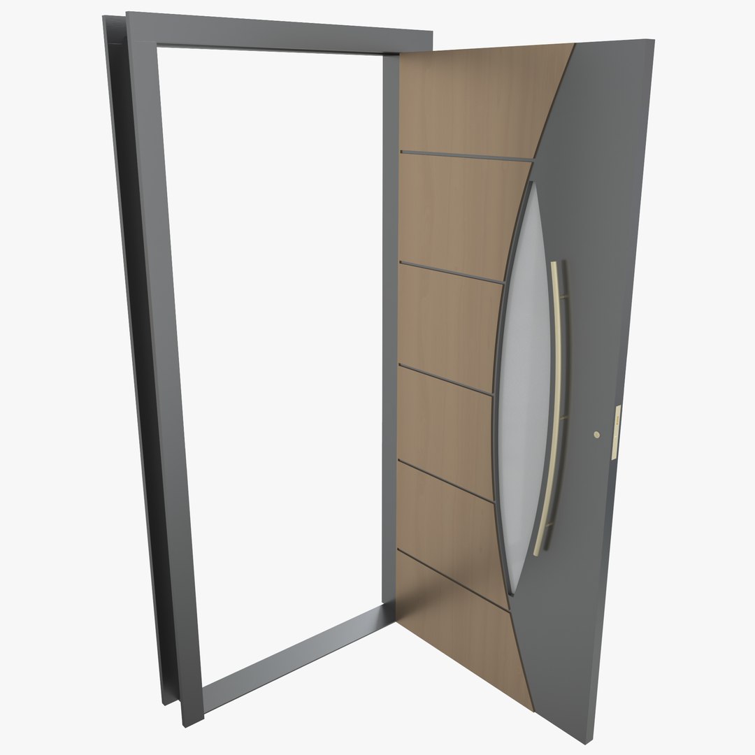 Modern Exterior Door 3D model - TurboSquid 2145689
