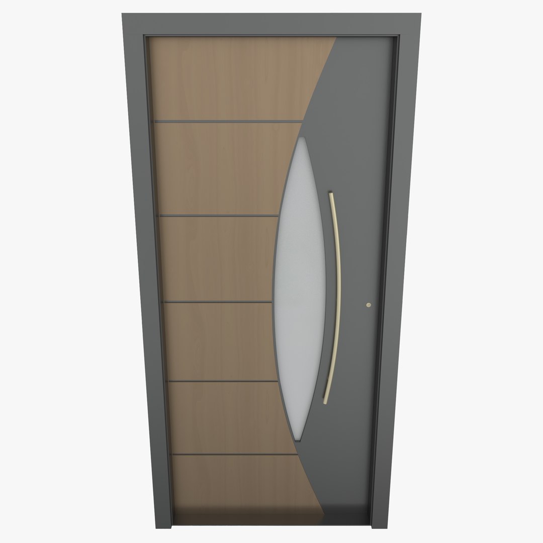 Modern Exterior Door 3D model - TurboSquid 2145689