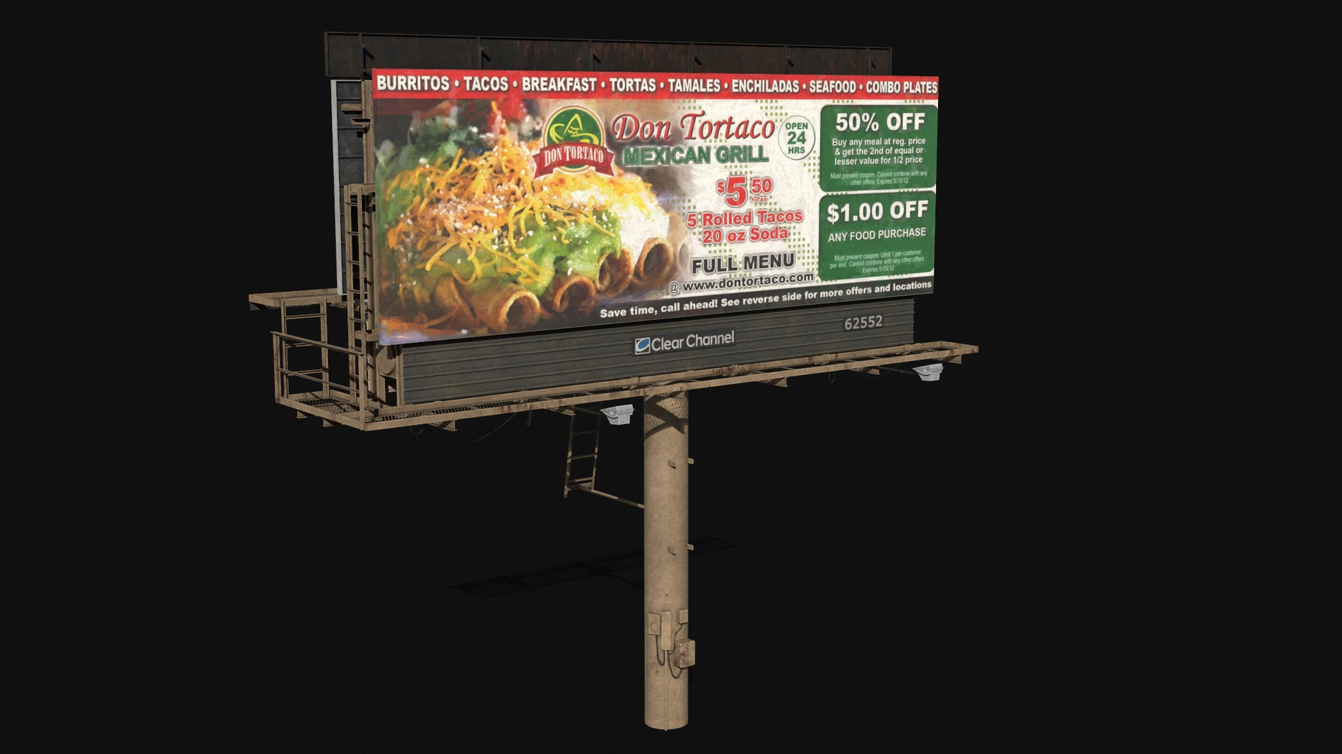 Billboard Collection 3D - TurboSquid 1825472