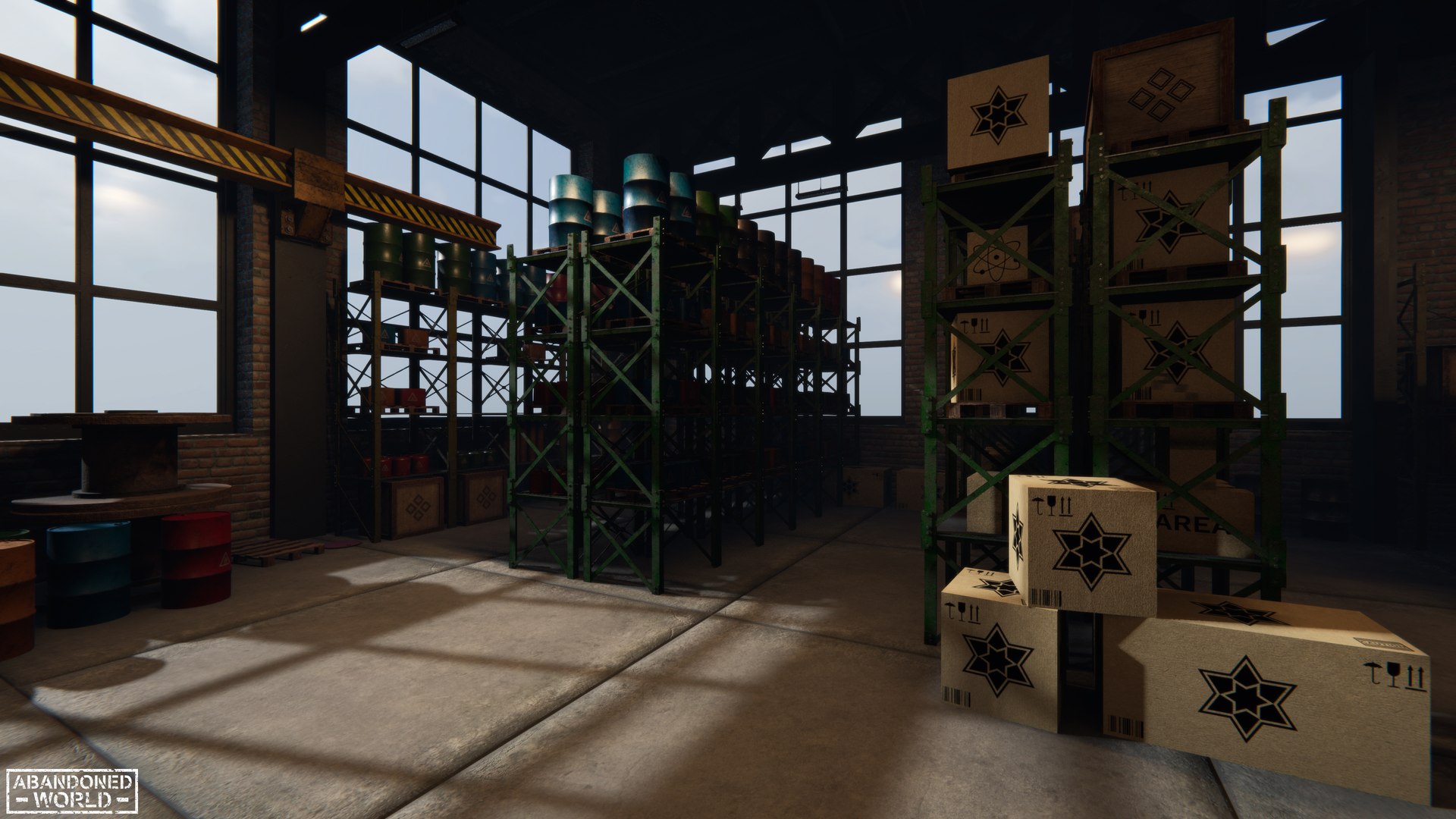 3D Modular Warehouse For Unity - TurboSquid 2398321
