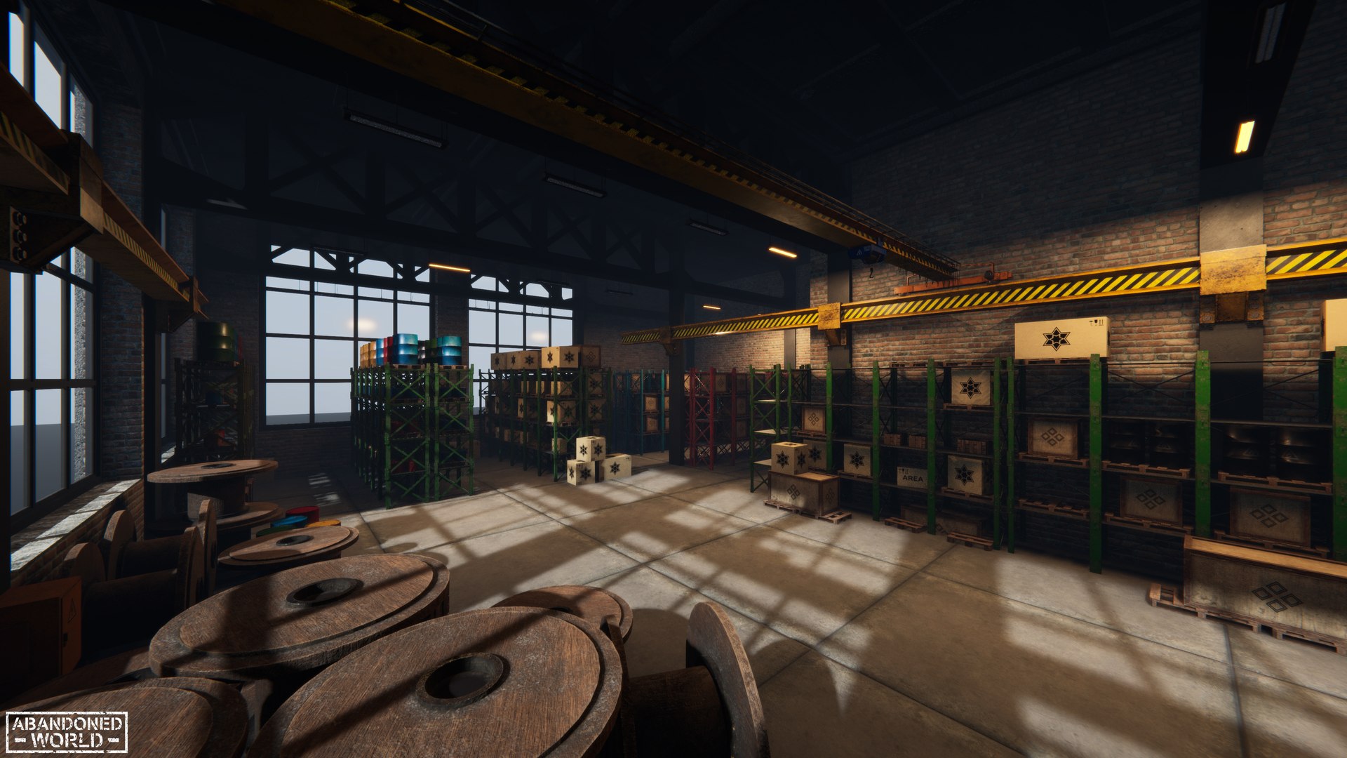3D Modular Warehouse For Unity - TurboSquid 2398321