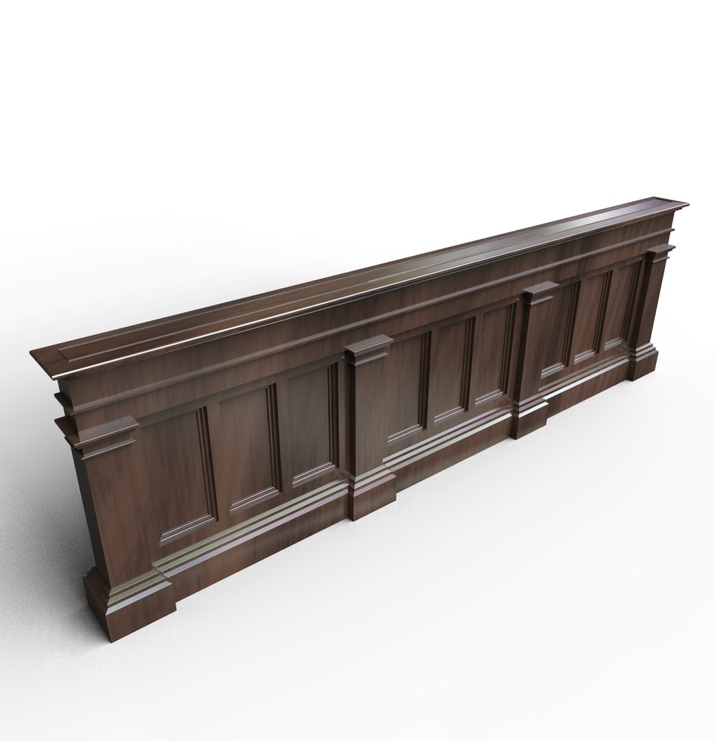 3d Court Interior Model