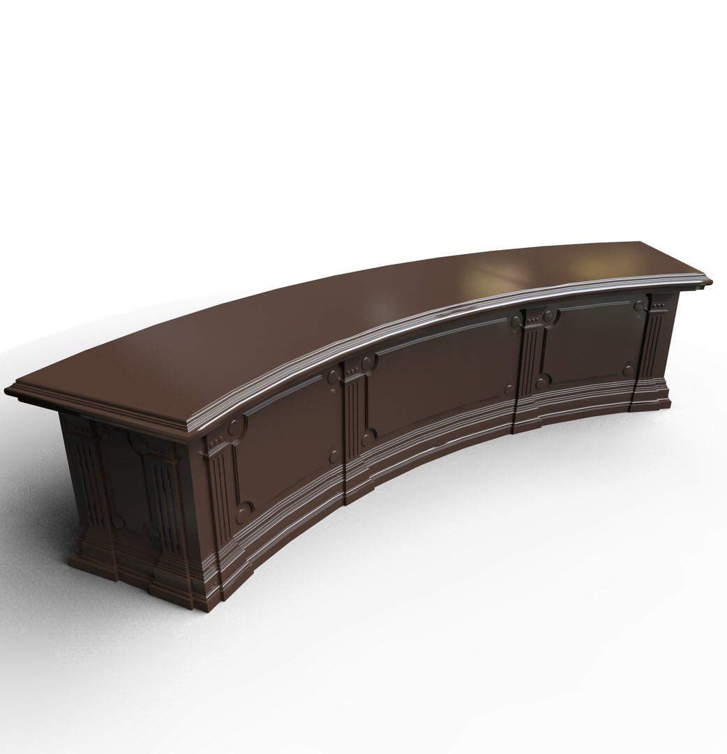 3d Court Interior Model