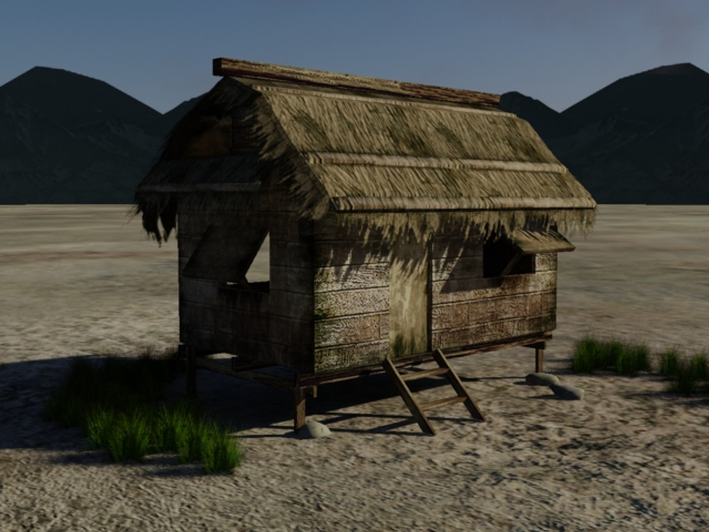 Hut shack 3D model - TurboSquid 1322395