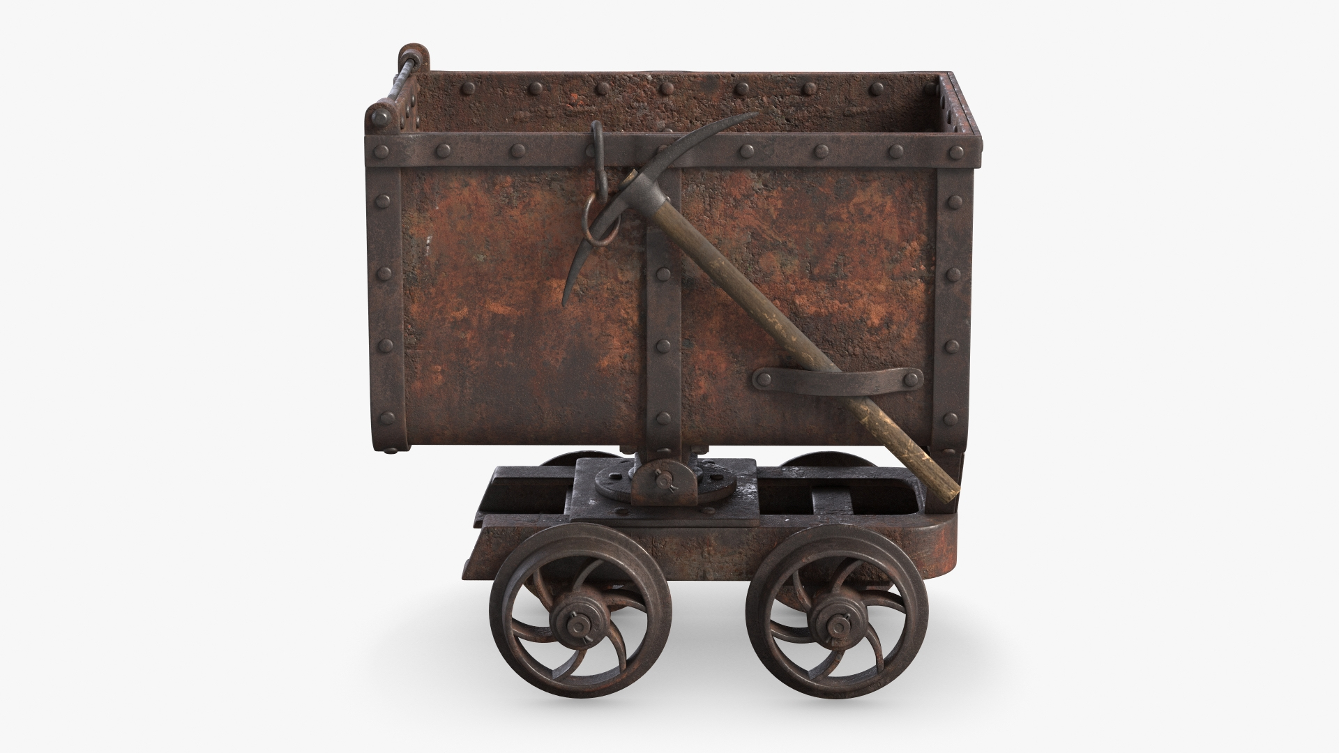 Mine Cart 3D Model - TurboSquid 1869396