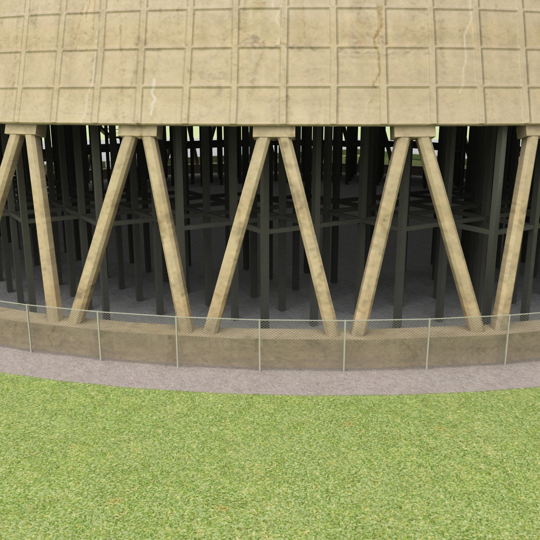 cooling tower 3d model