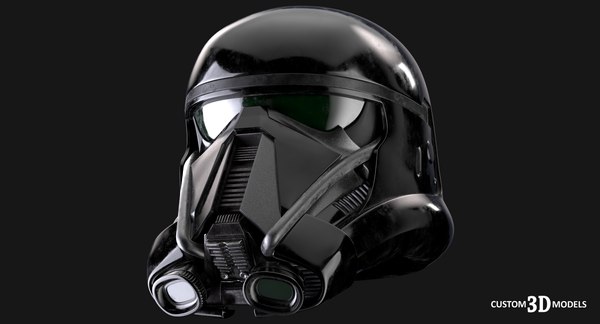 3d death trooper helmet