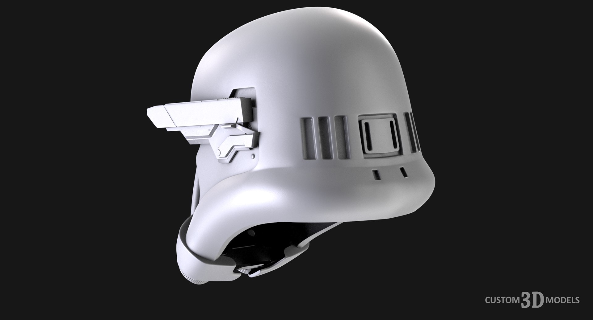 3d death trooper helmet