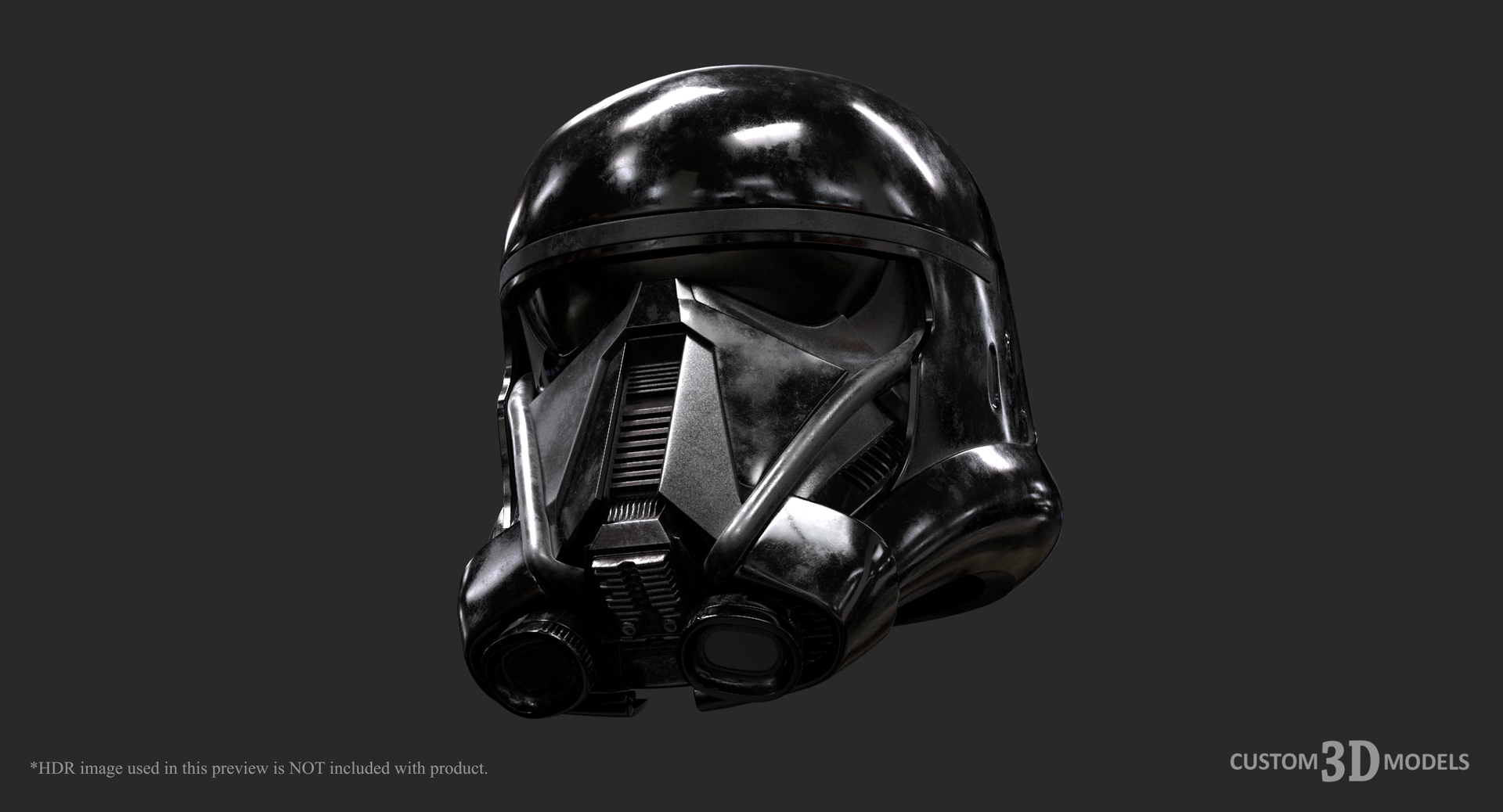3d Death Trooper Helmet