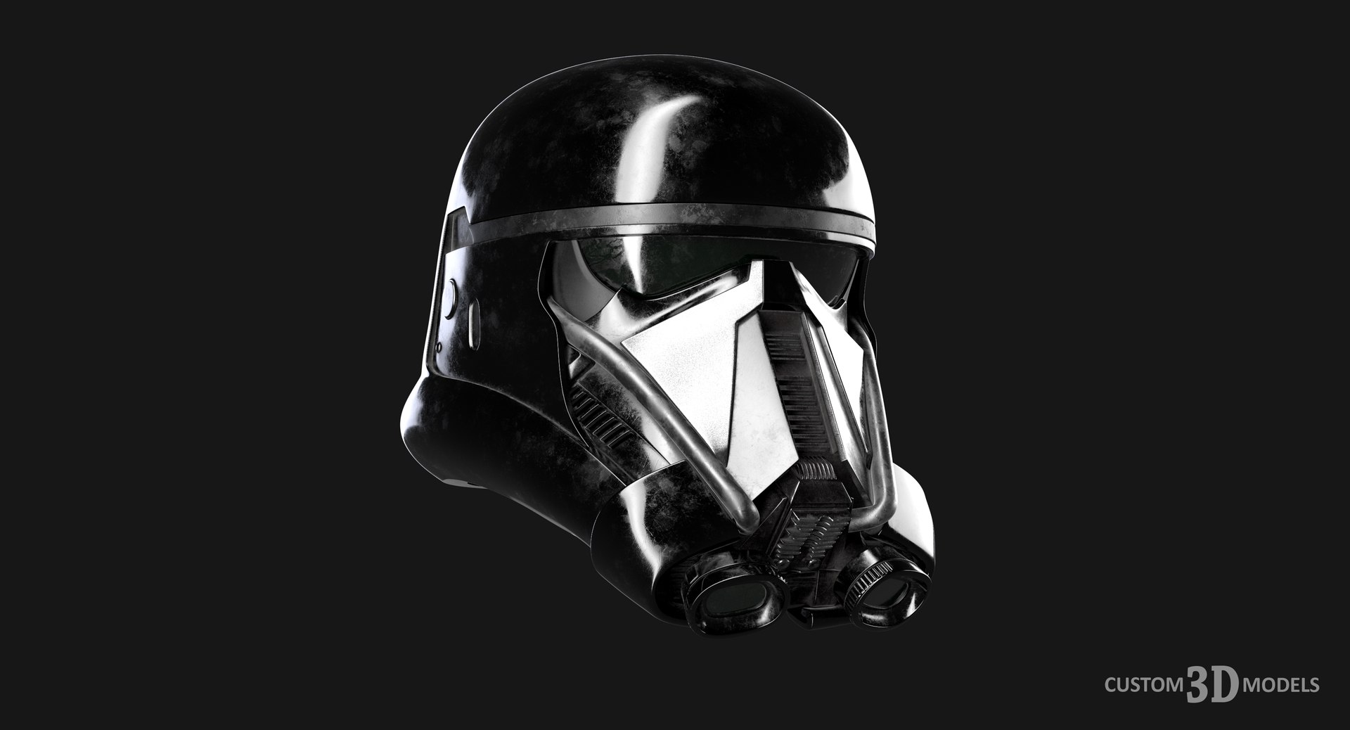 3d death trooper helmet