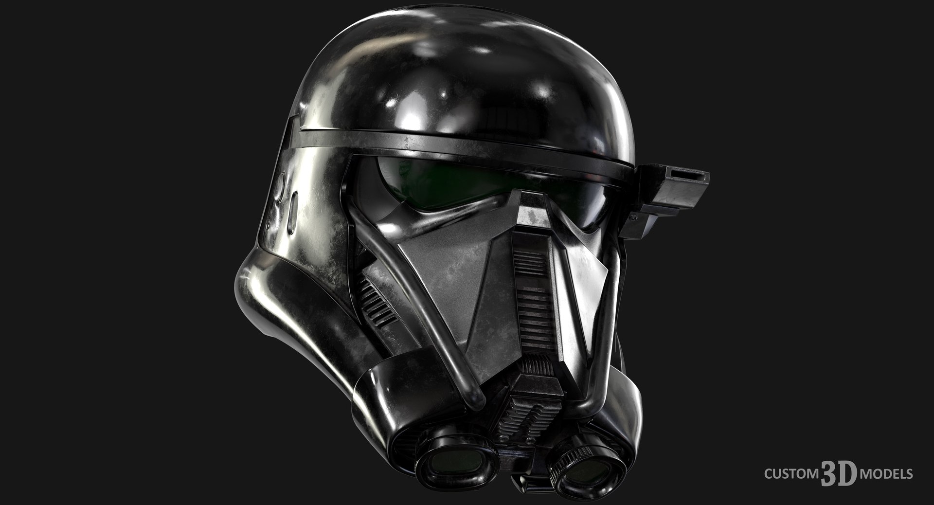 3d Death Trooper Helmet