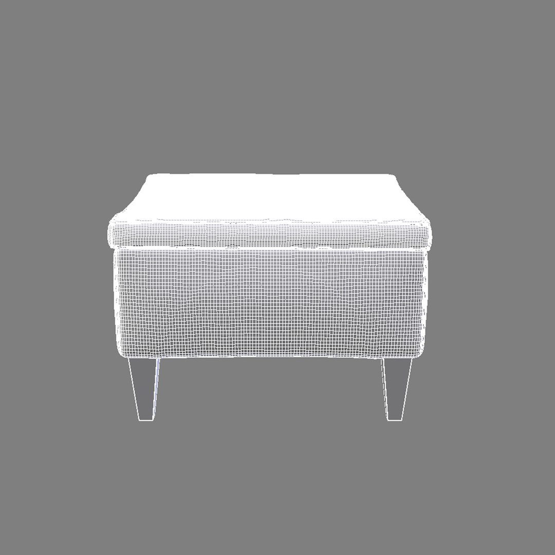 Classical ottoman 3D model - TurboSquid 1334696