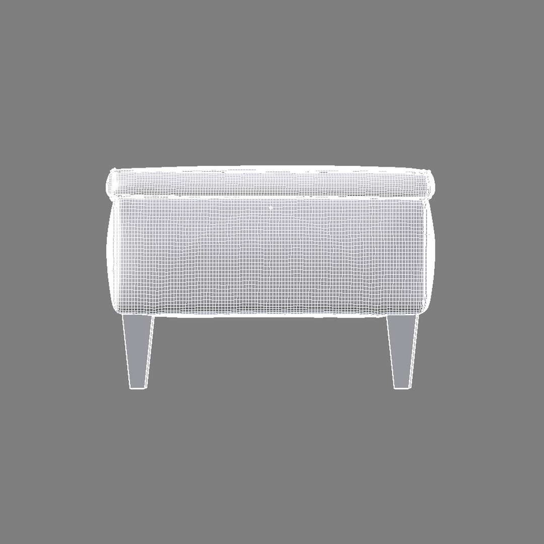 Classical ottoman 3D model - TurboSquid 1334696
