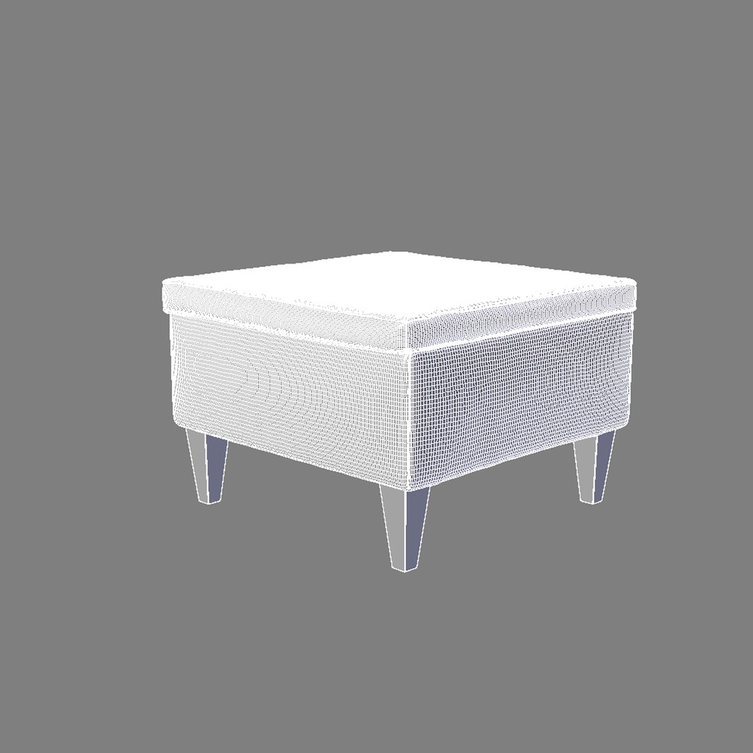Classical ottoman 3D model - TurboSquid 1334696