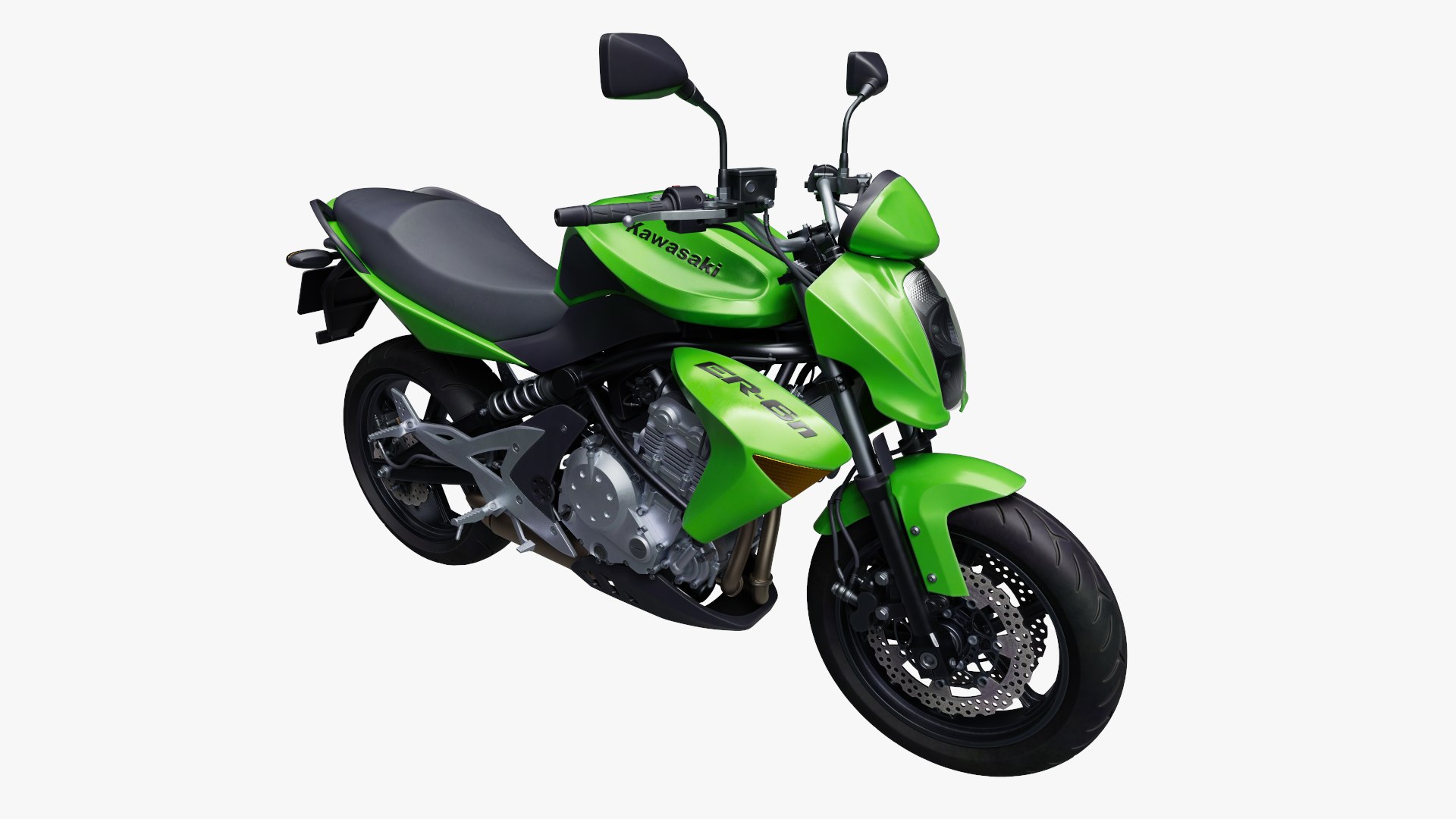 Kawasaki ER-6N 3D Model - TurboSquid 2091495