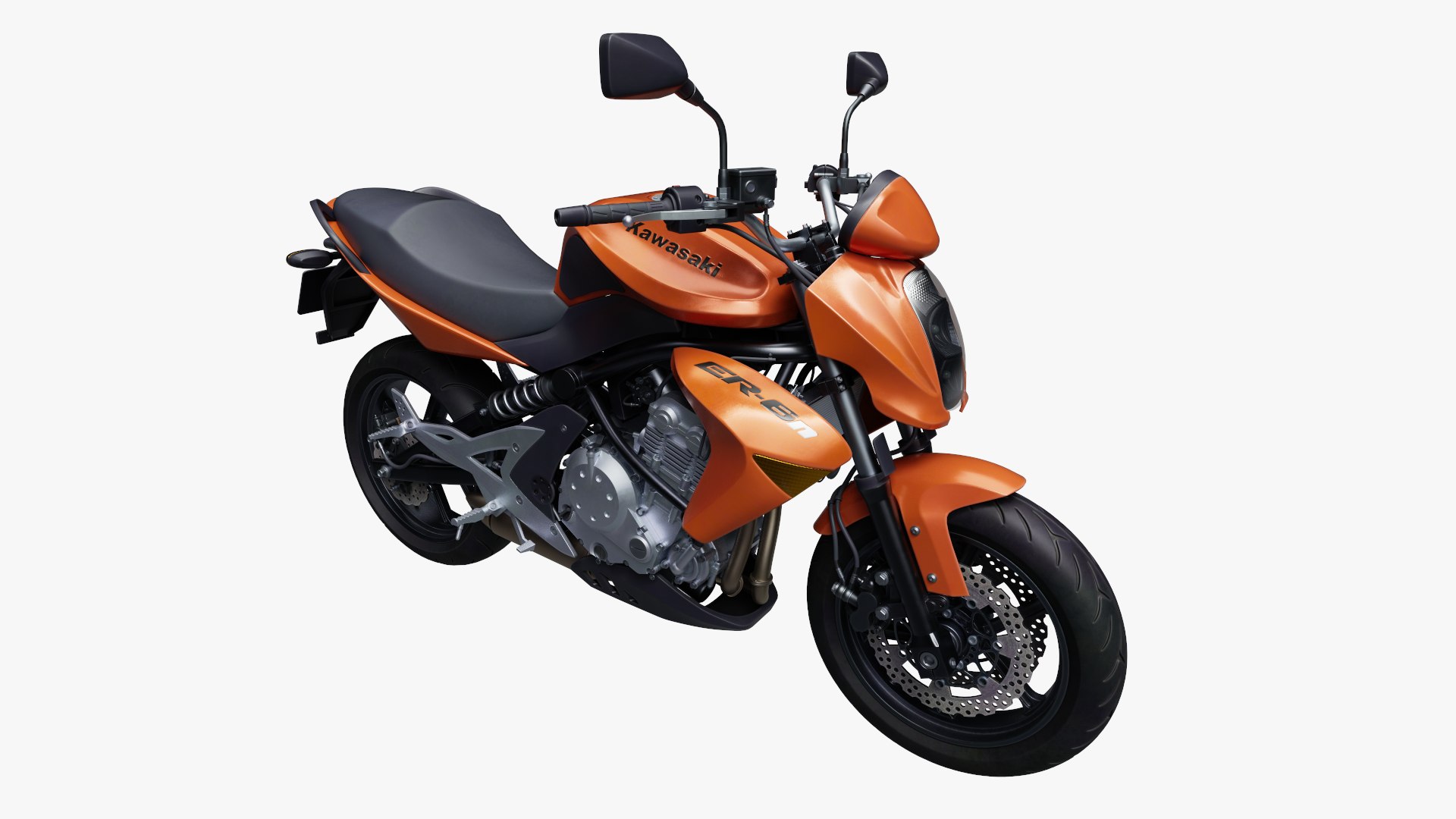 Kawasaki ER-6N 3D Model - TurboSquid 2091495