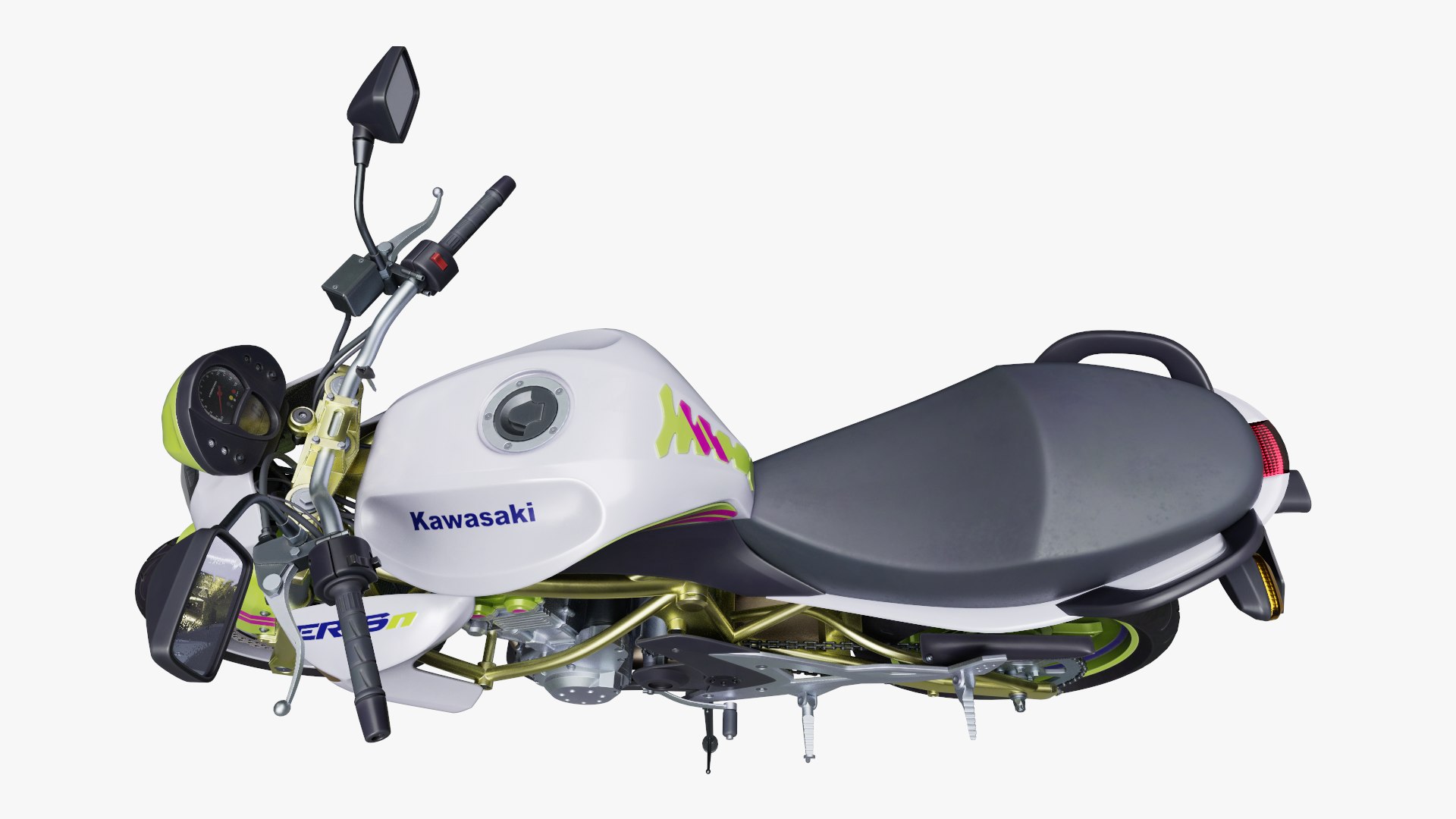 Kawasaki ER-6N 3D Model - TurboSquid 2091495