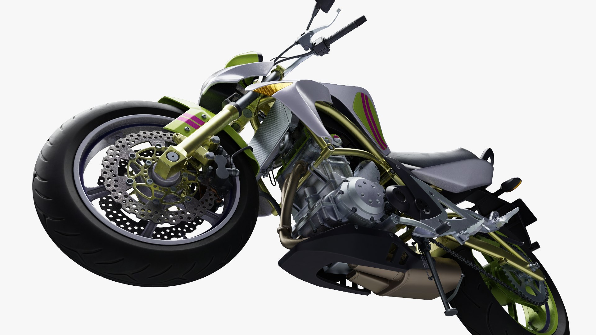 Kawasaki ER-6N 3D Model - TurboSquid 2091495