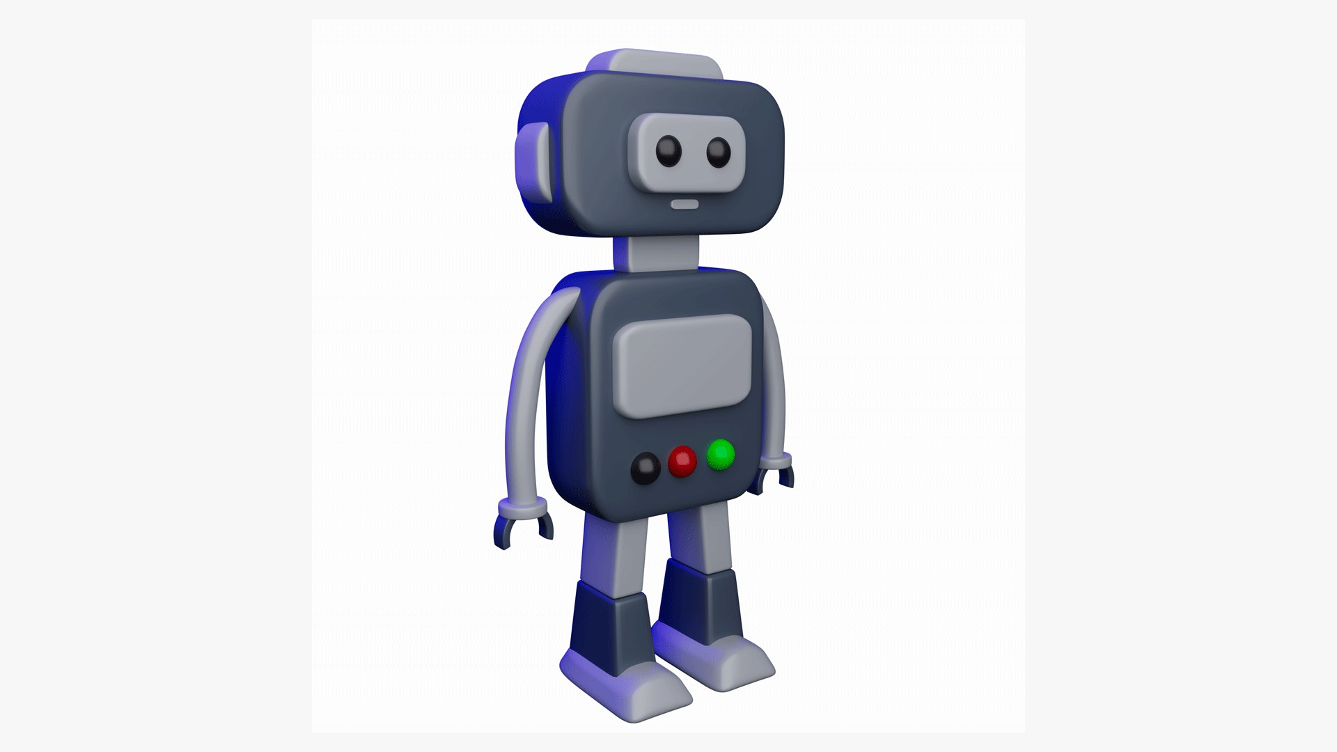 3D Robot Model Cartoon Model - TurboSquid 2142700