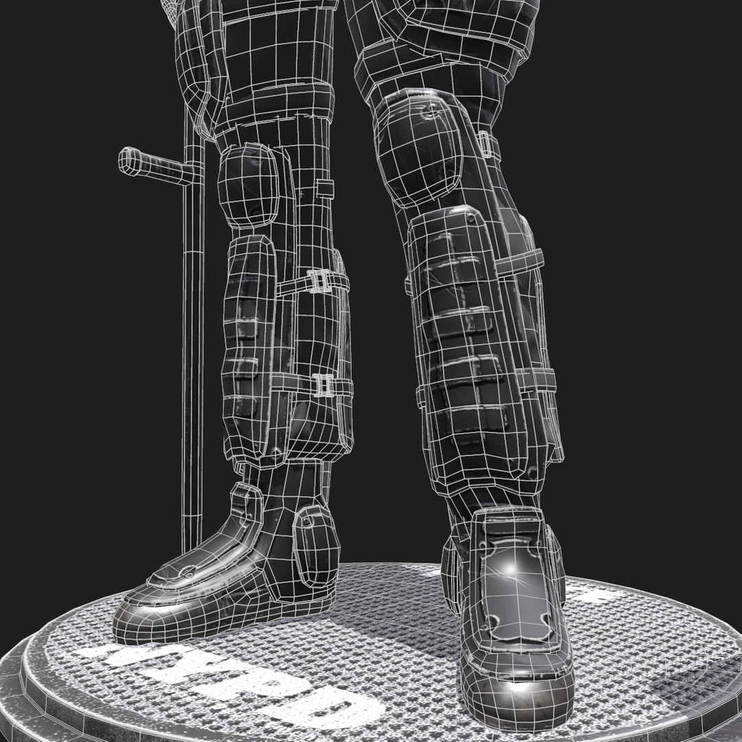 Character riot 3D model - TurboSquid 1338003