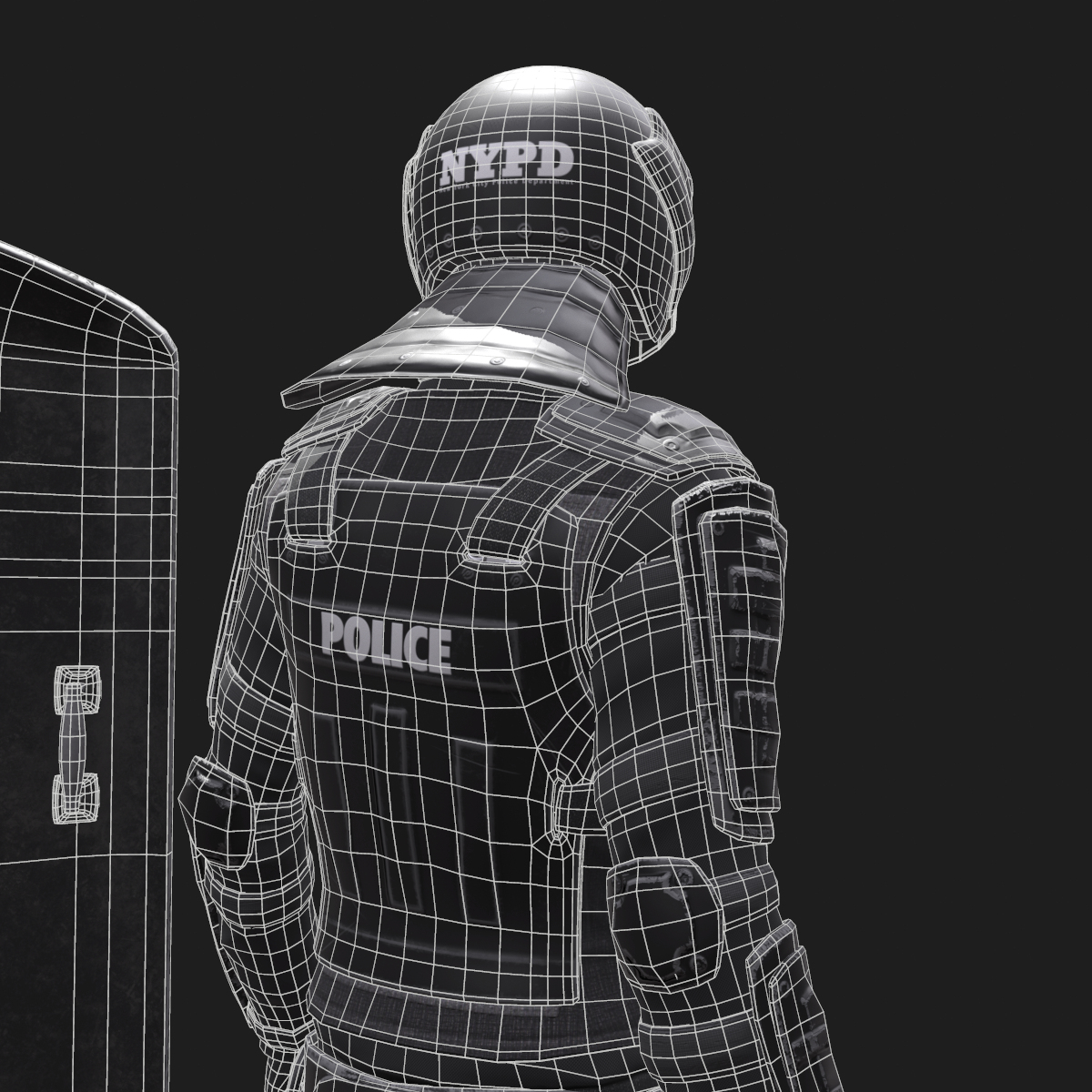 Character riot 3D model - TurboSquid 1338003