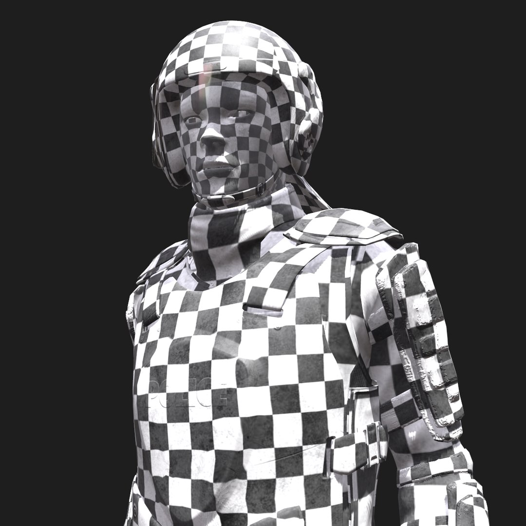 Character riot 3D model - TurboSquid 1338003