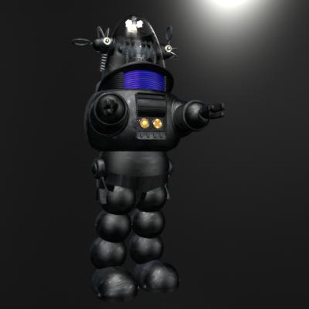3d Model Robby Robot Film